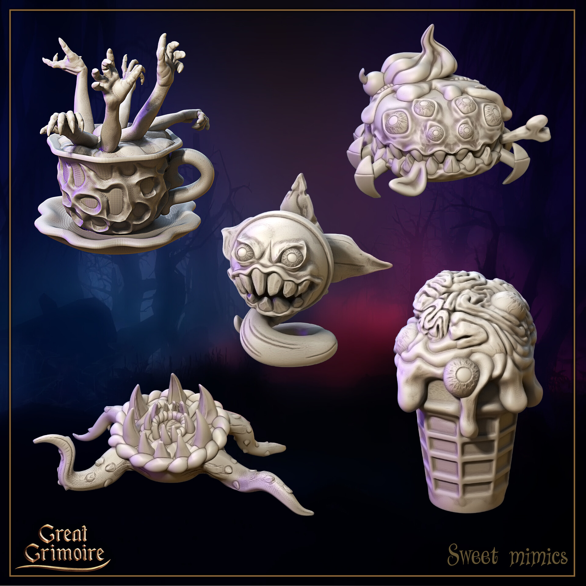 ArtStation - Sweet mimics