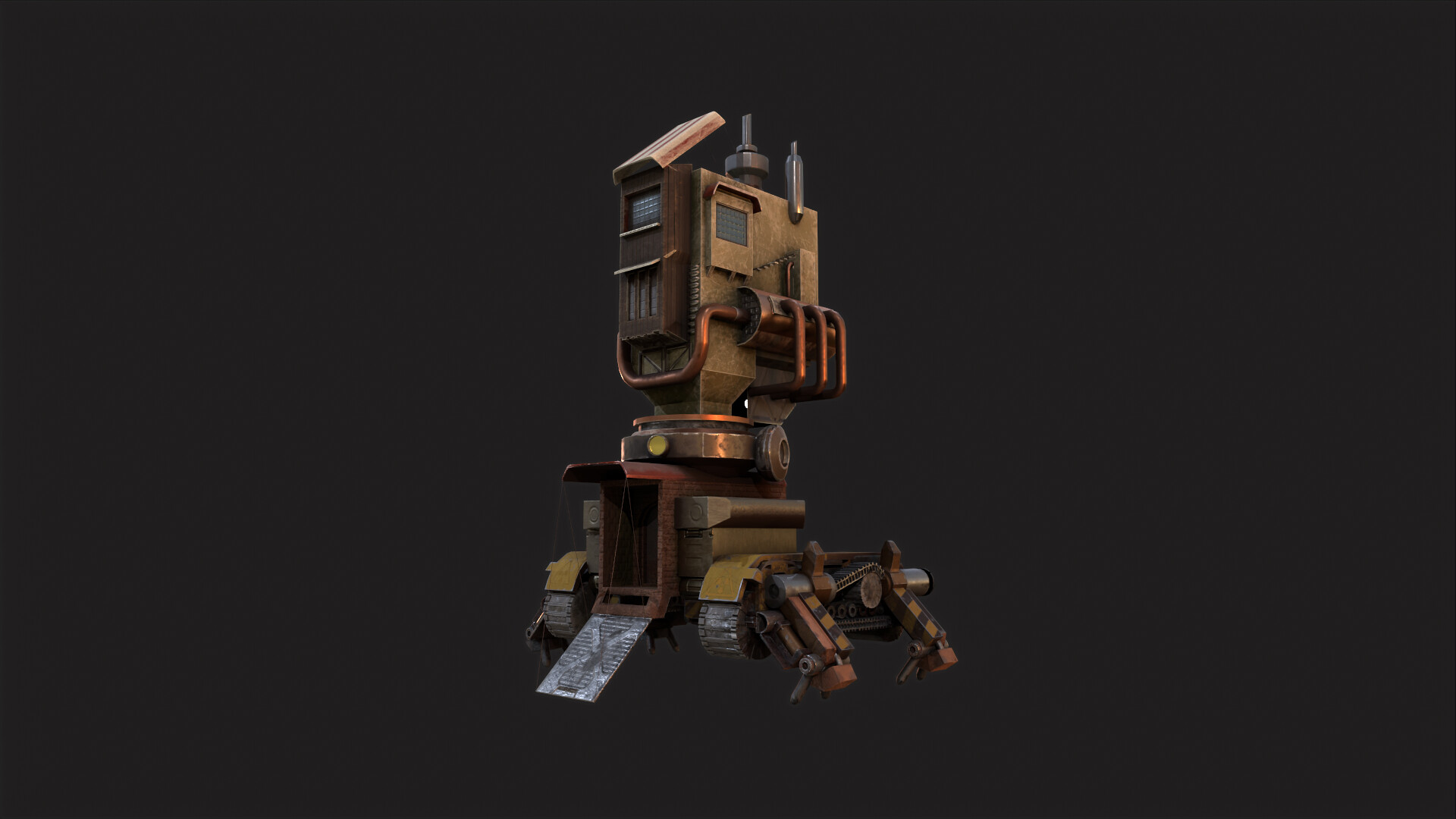 ArtStation - Steampunk building