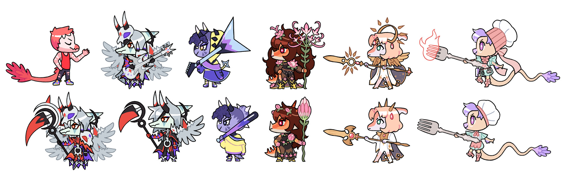 ArtStation - GVH - L&L Chibis