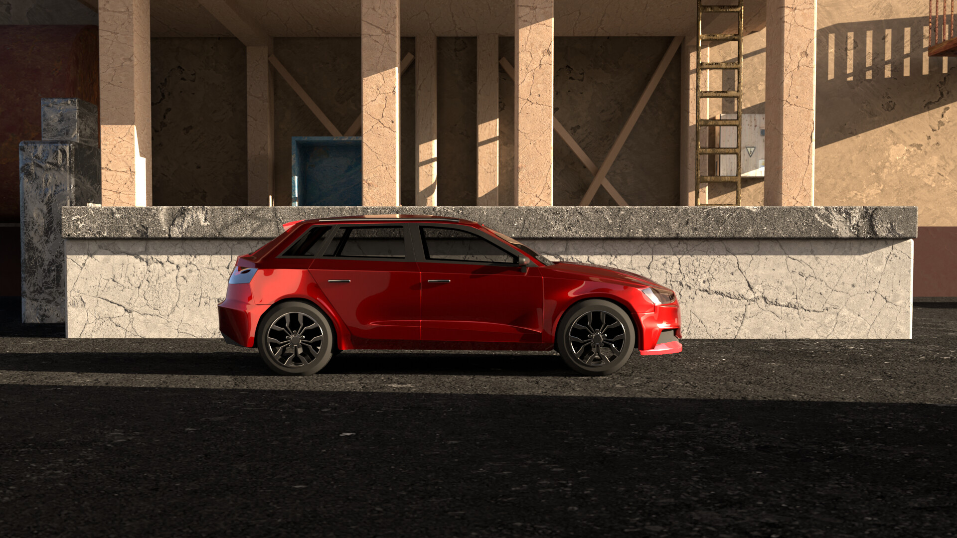 ArtStation - car render