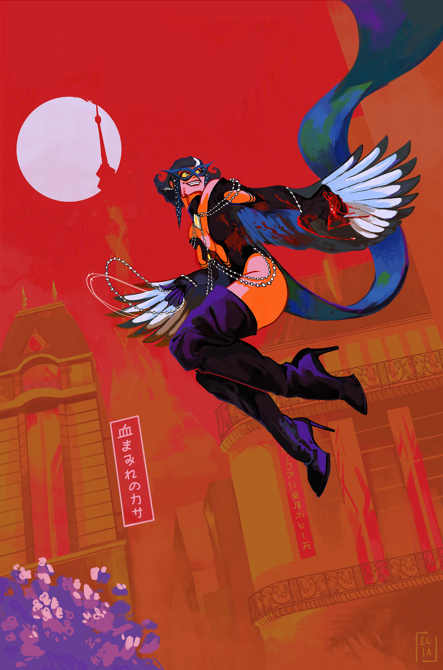 ArtStation - Bloody Magpie