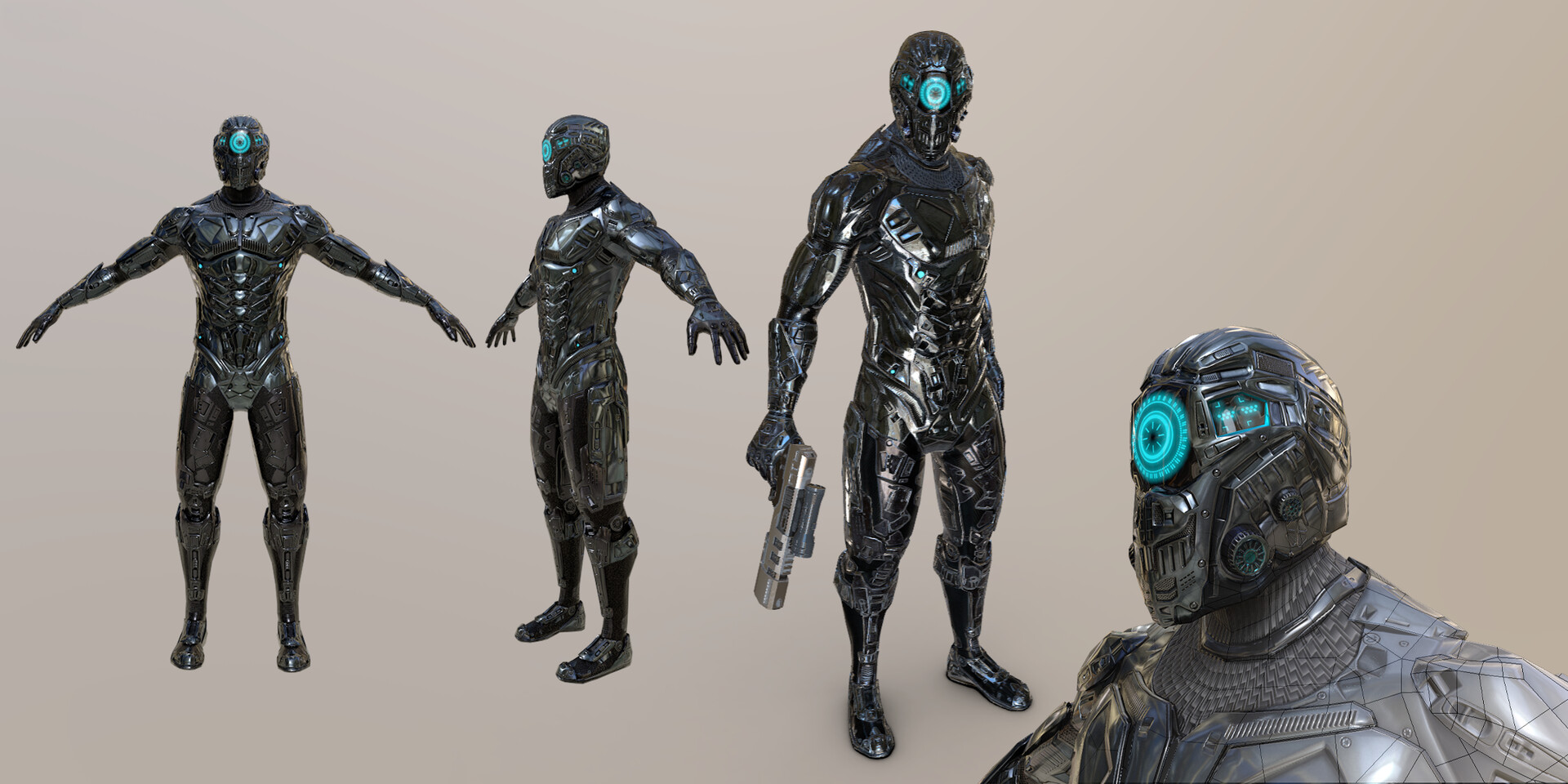 ArtStation - Mechanical avatars
