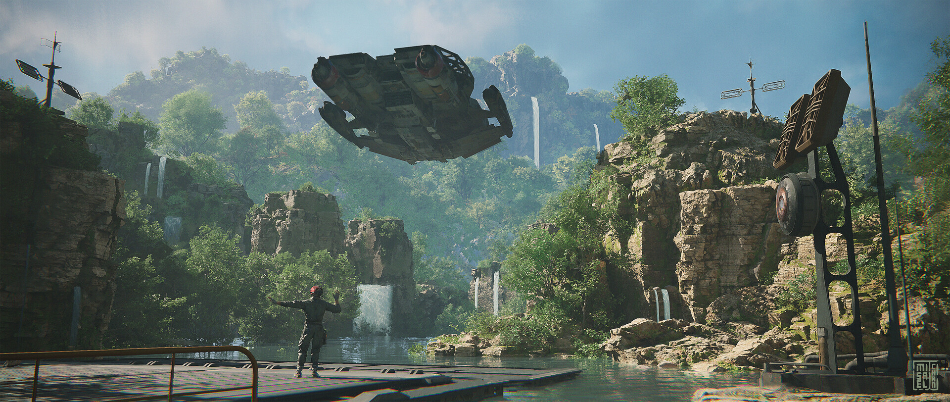 ArtStation - Landing Approach