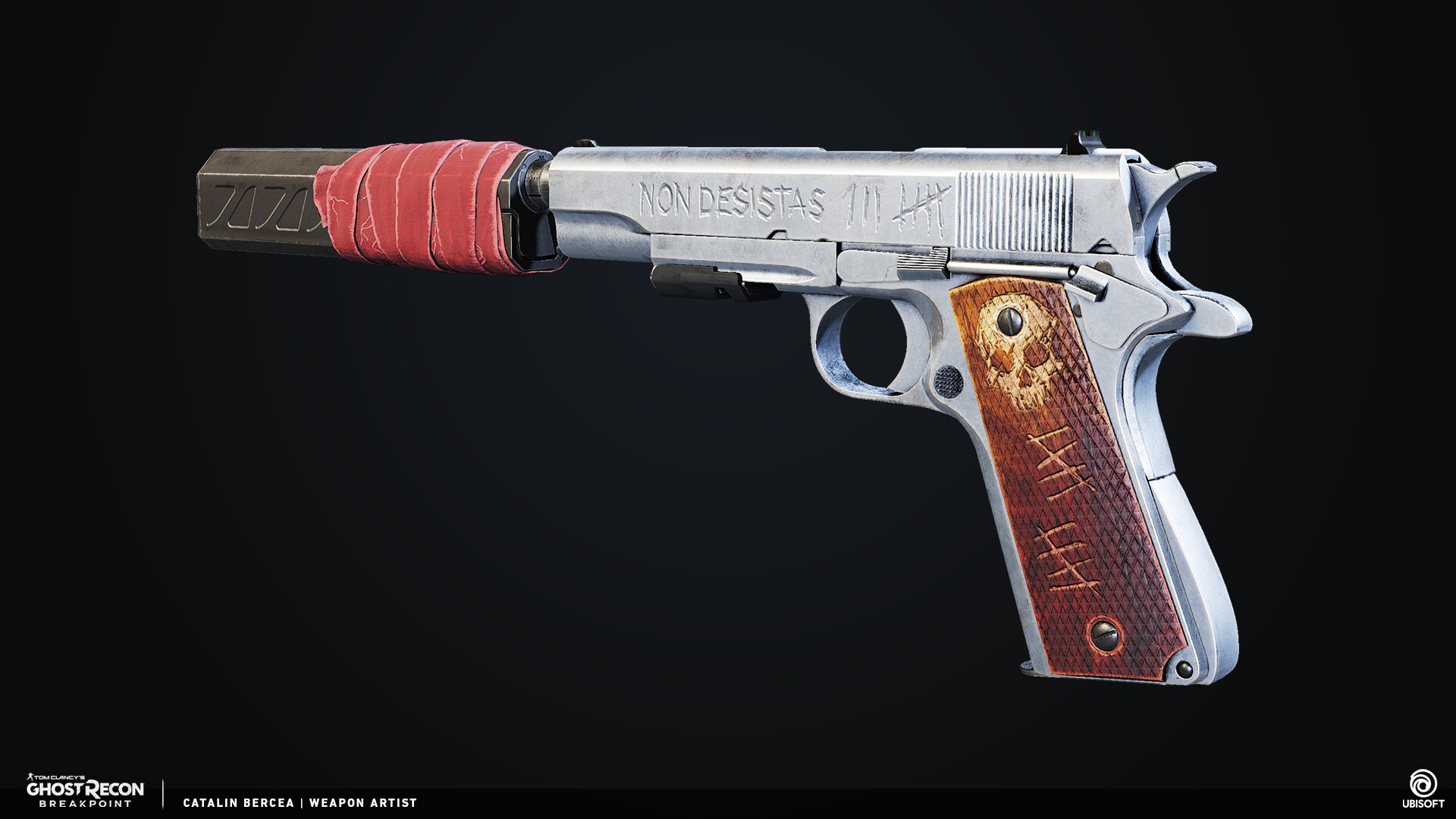 Catalin Bercea (SaltyCookie) - Ghost Recon: Breakpoint: M1911 Promise Skin