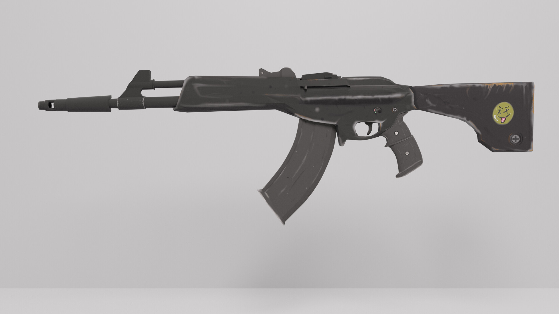 Fallout 3 Assault Rifle Art