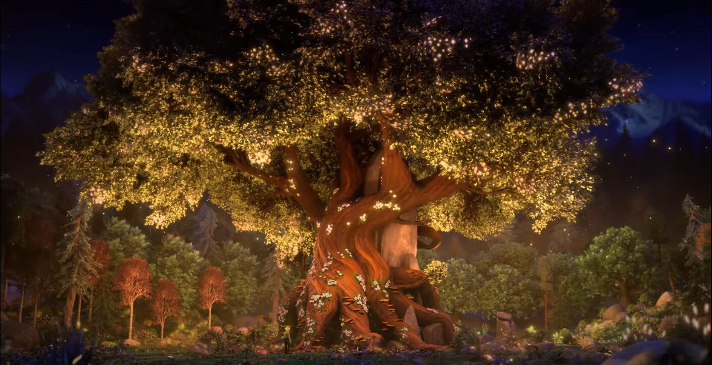 ArtStation - The Spark Tree - Stories of Evergreen Hills