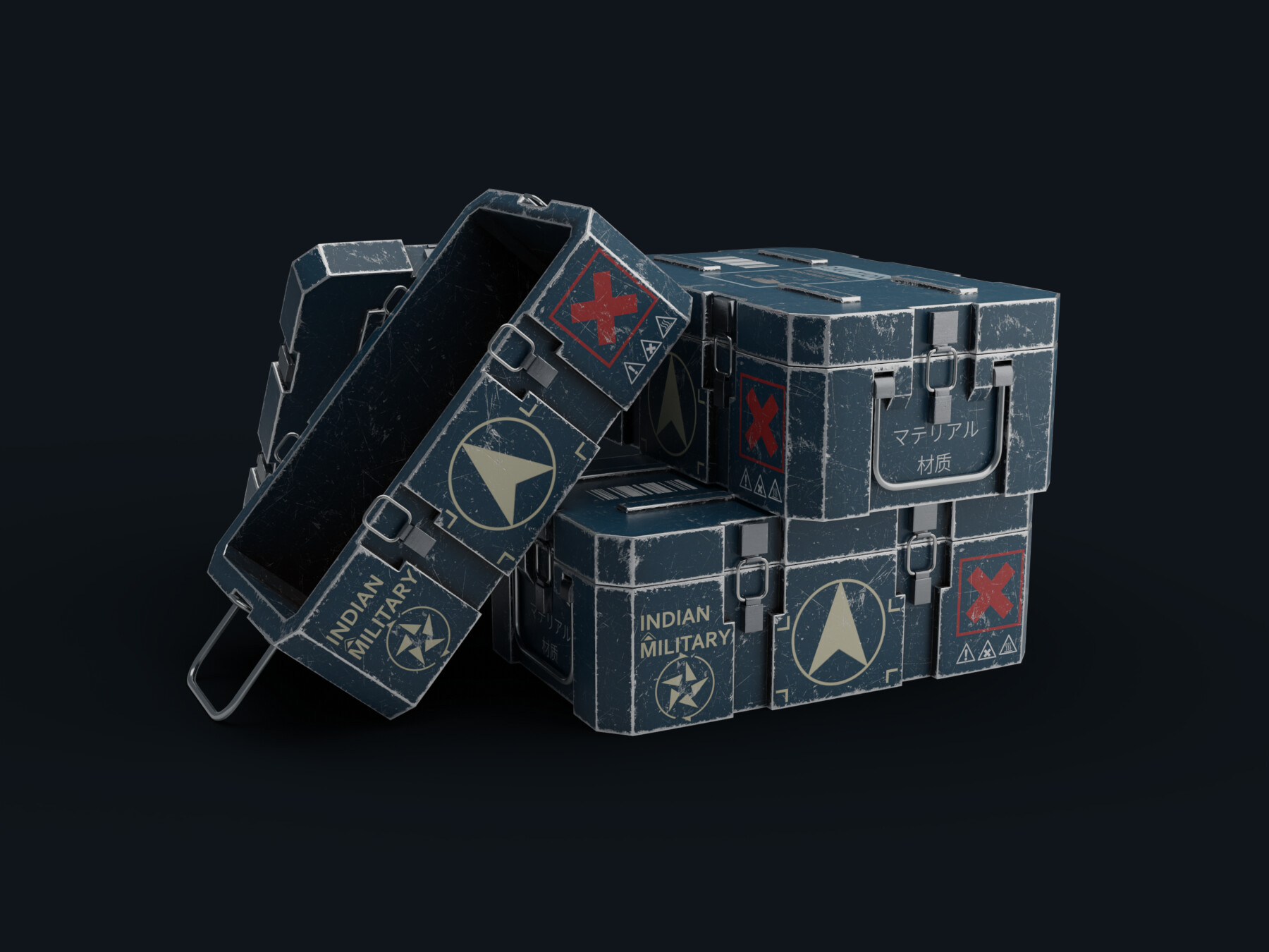 ArtStation - Military Crates