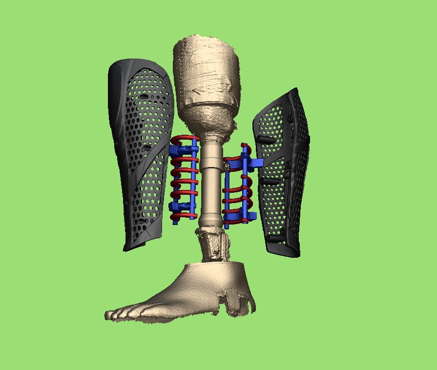 ArtStation - Prosthesis leg