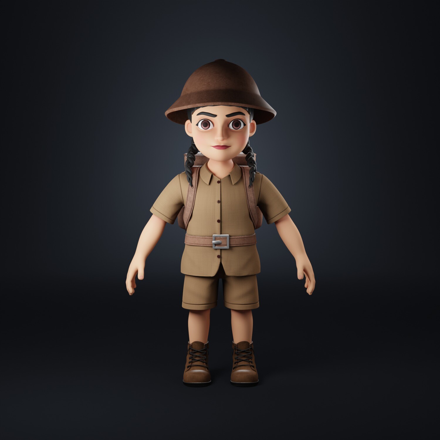 ArtStation - Female explorer character