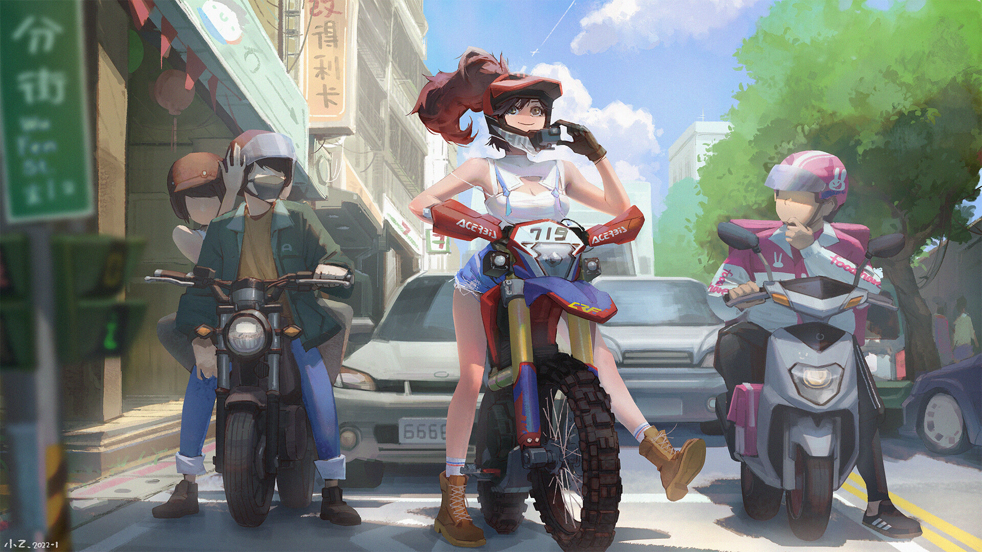 Chen Z - 2022-CRF150L dirtbike