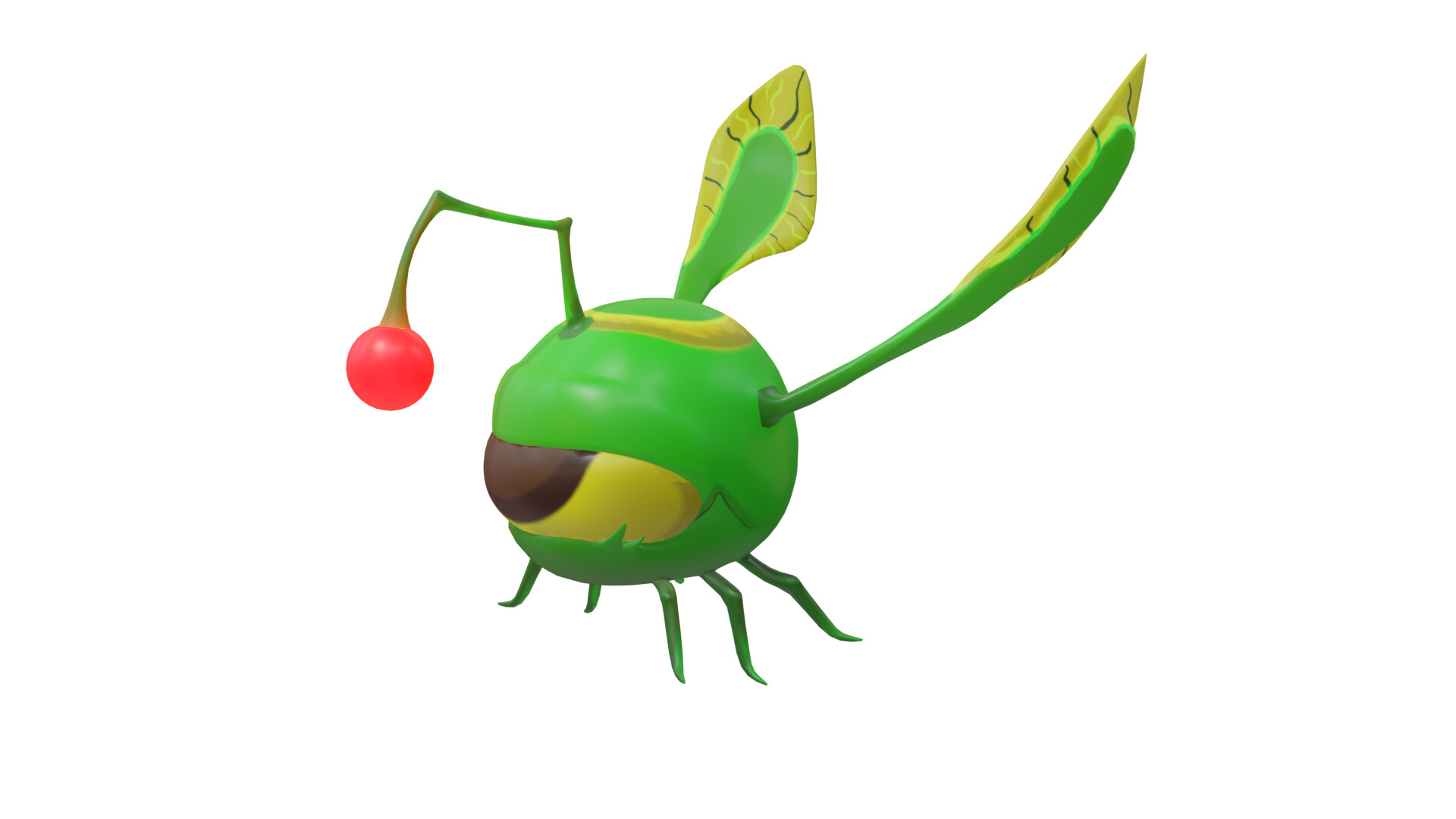 ArtStation - Alien Flightmare: 3D Game Asset