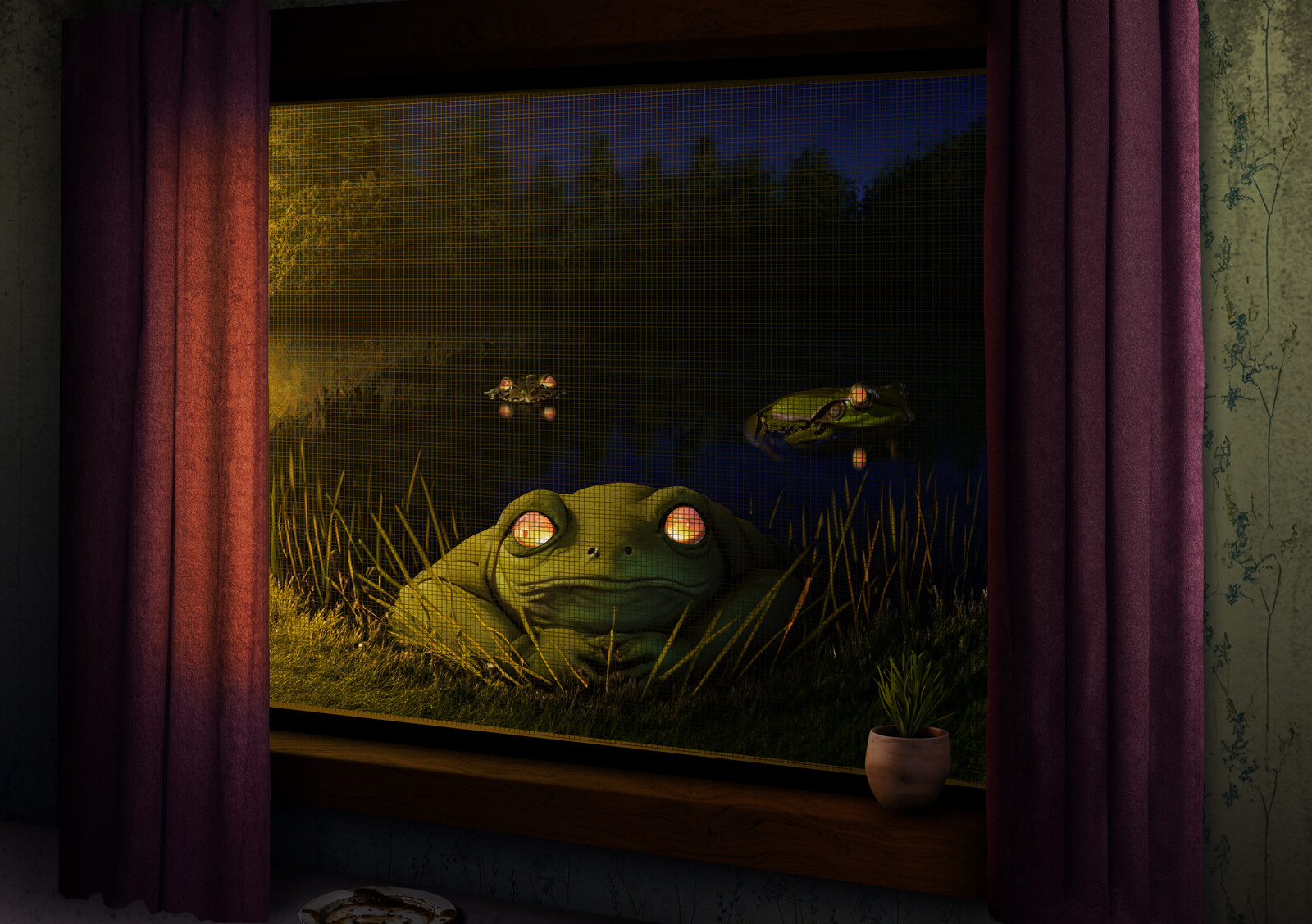 Justin Sadur - Loveland Frog sighting, Circa 1989