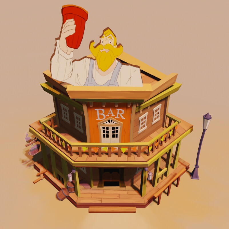 ArtStation - Concept Art (Stylized Environment)