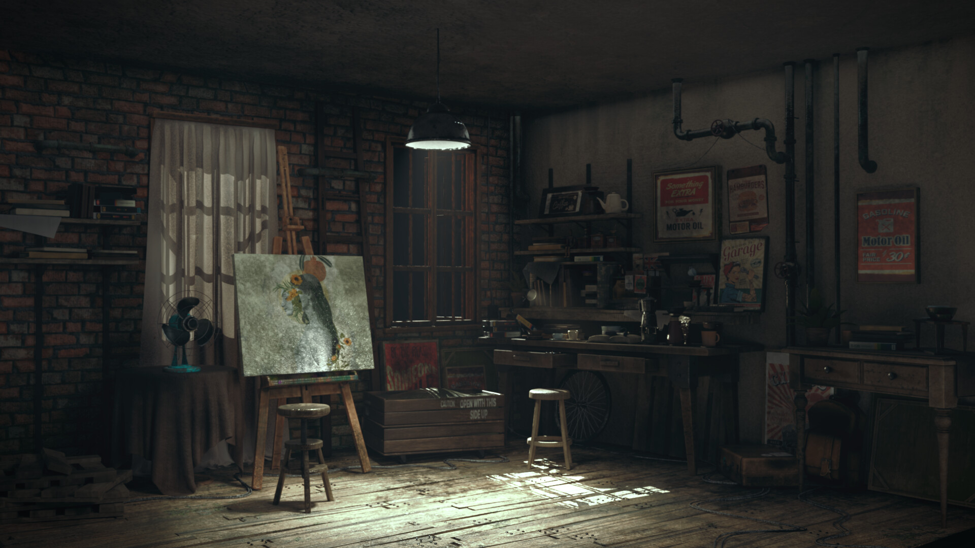 Freddy Diaz - Old art Studio