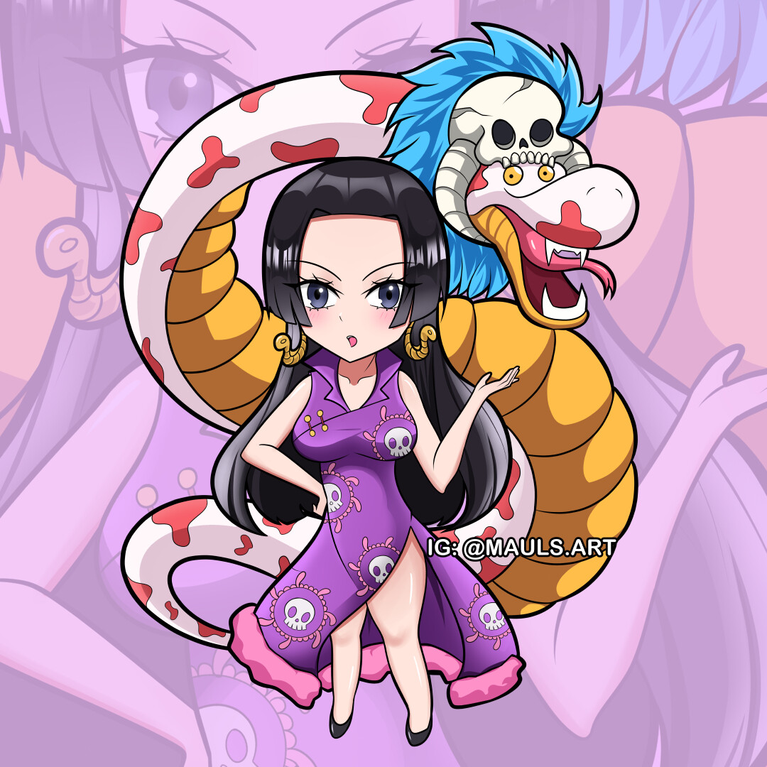 Artstation Boa Hancock One Piece