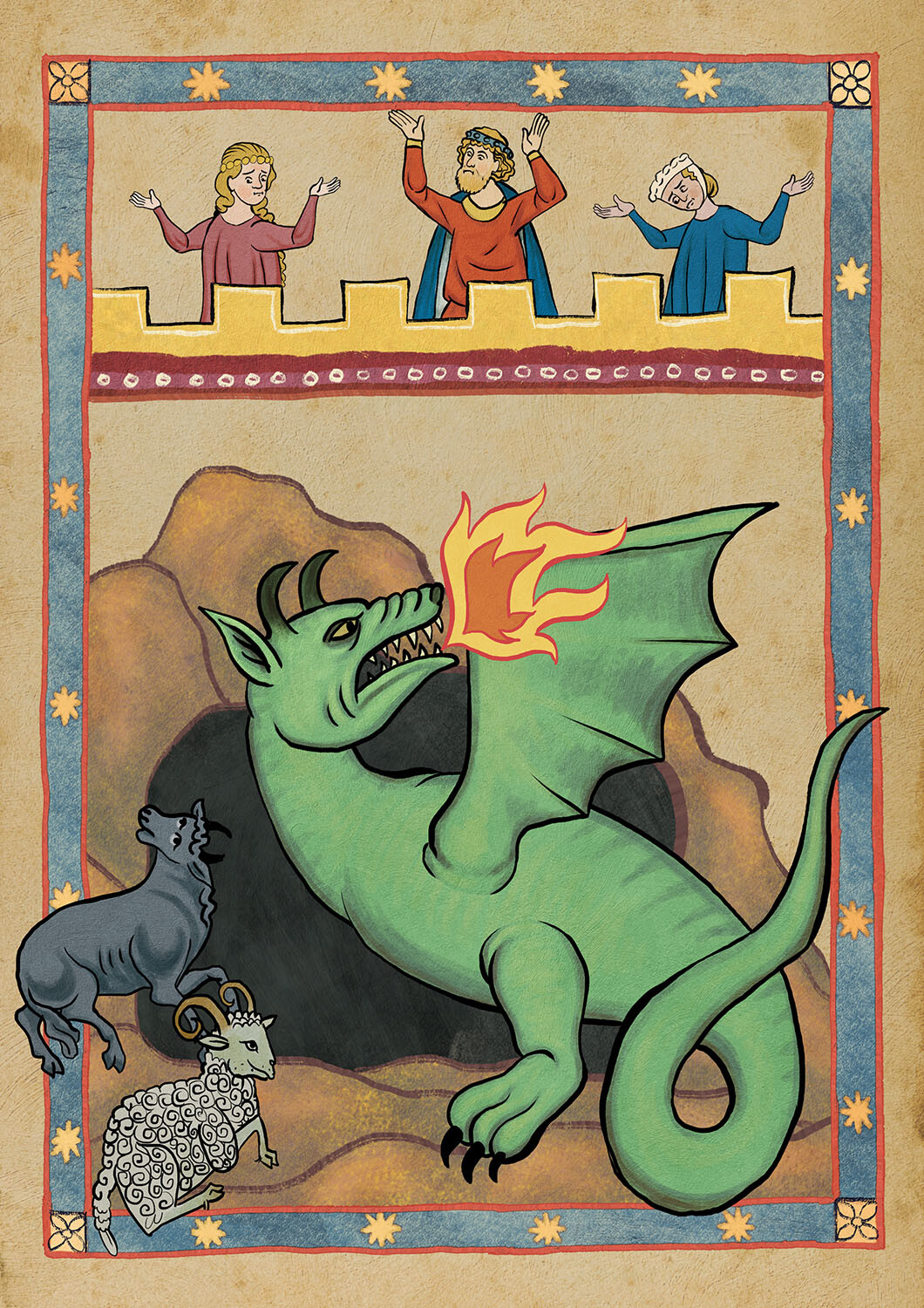 ArtStation - Polish Legends - Legend of the Dragon