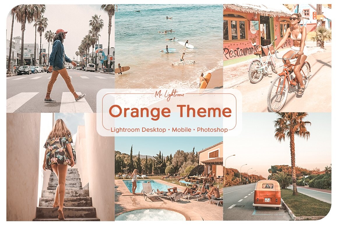 ArtStation - Orange Theme Lightroom Presets