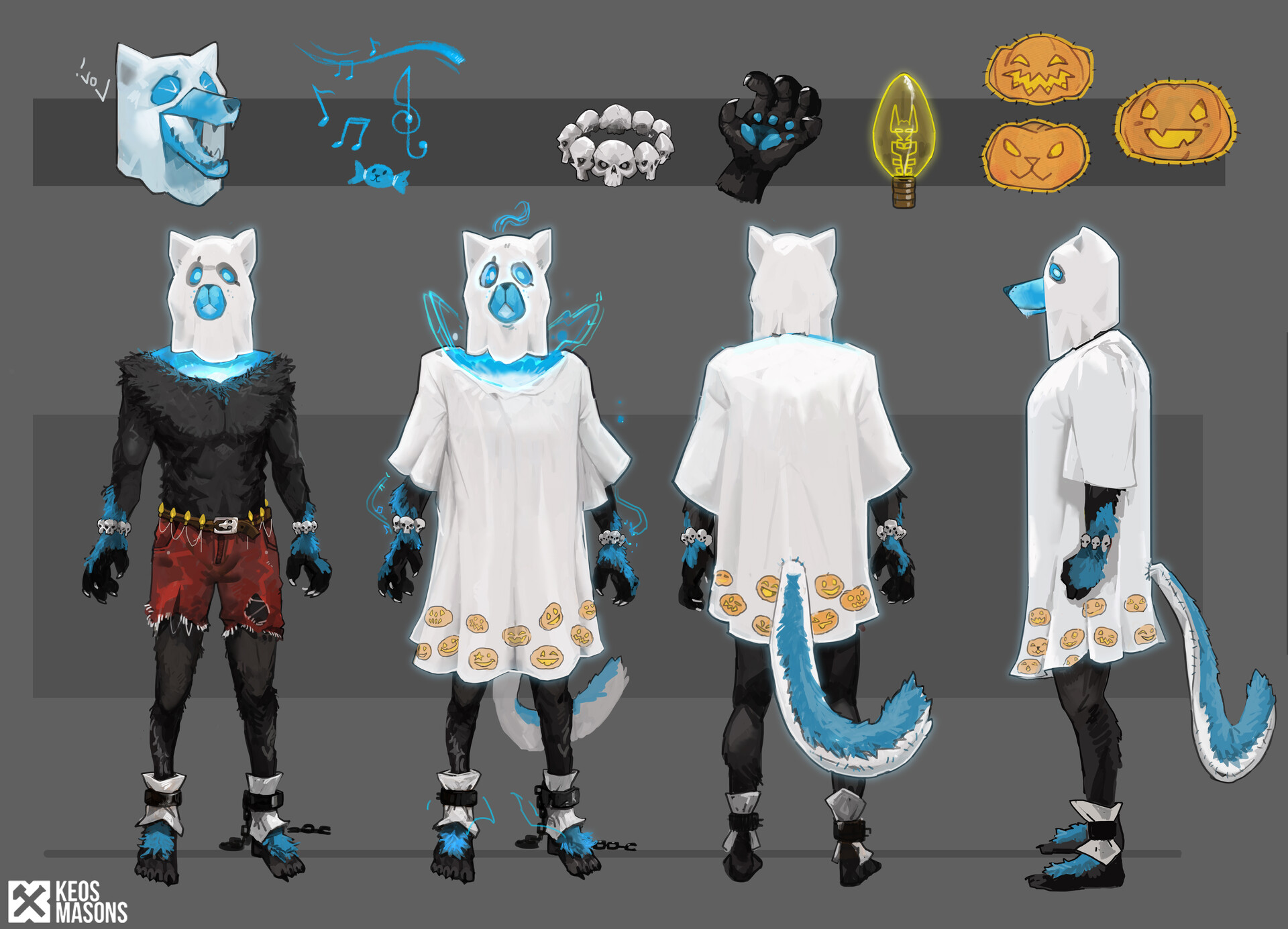 KEOS MASONS - PUBG New State (Concept) Halloween Werewolf Ghost