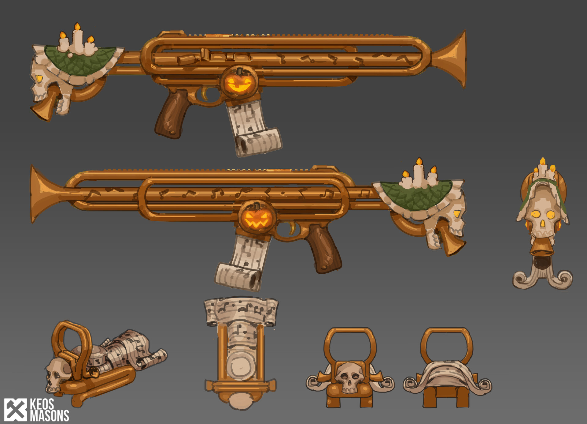 KEOS MASONS - PUBG New State (Concept) Halloween Performer Pumpkin