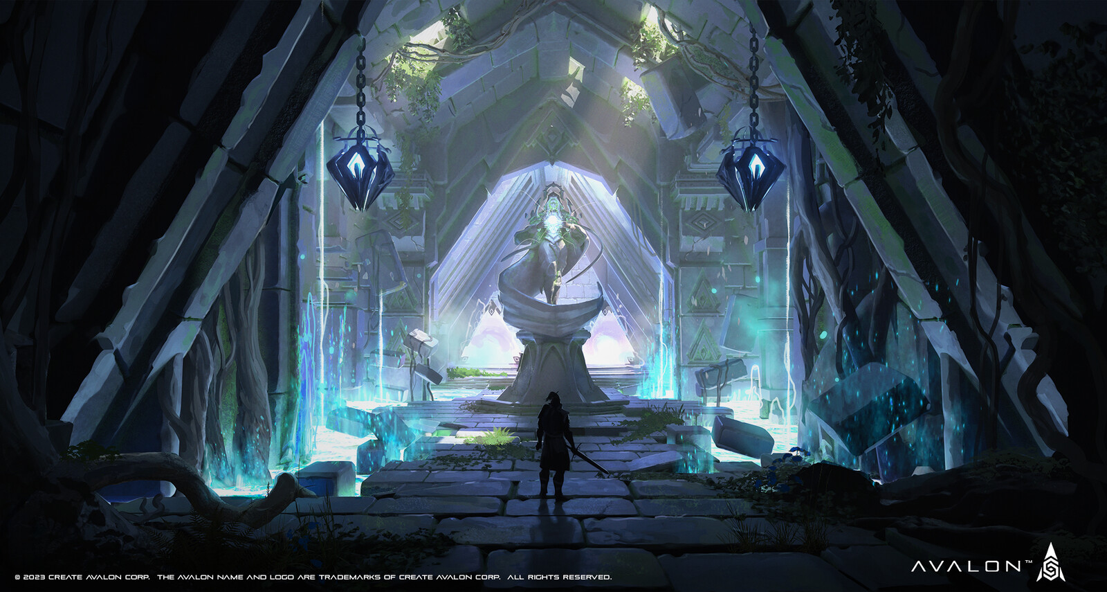 Dan Schutt - AVALON - Apeiron Arch Temple Concept