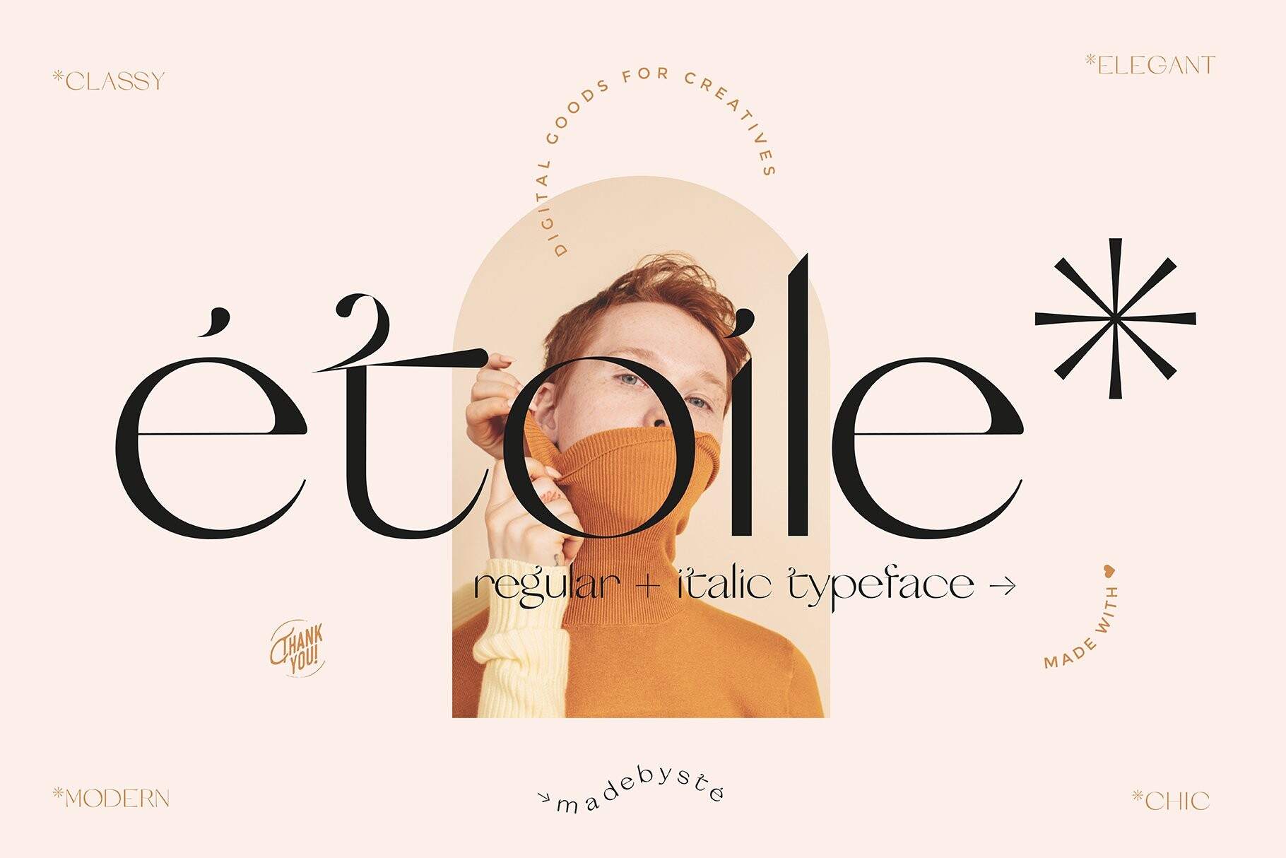 ArtStation - ETOILE* — MODERN REGULAR ITALIC
