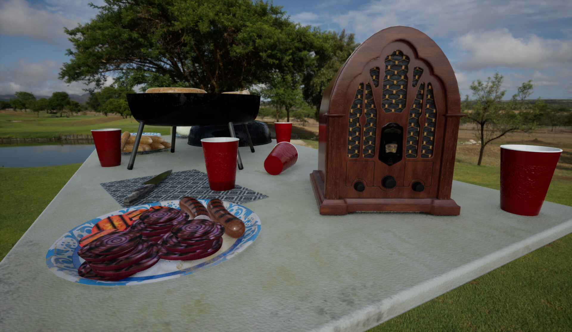 ArtStation - Cookout