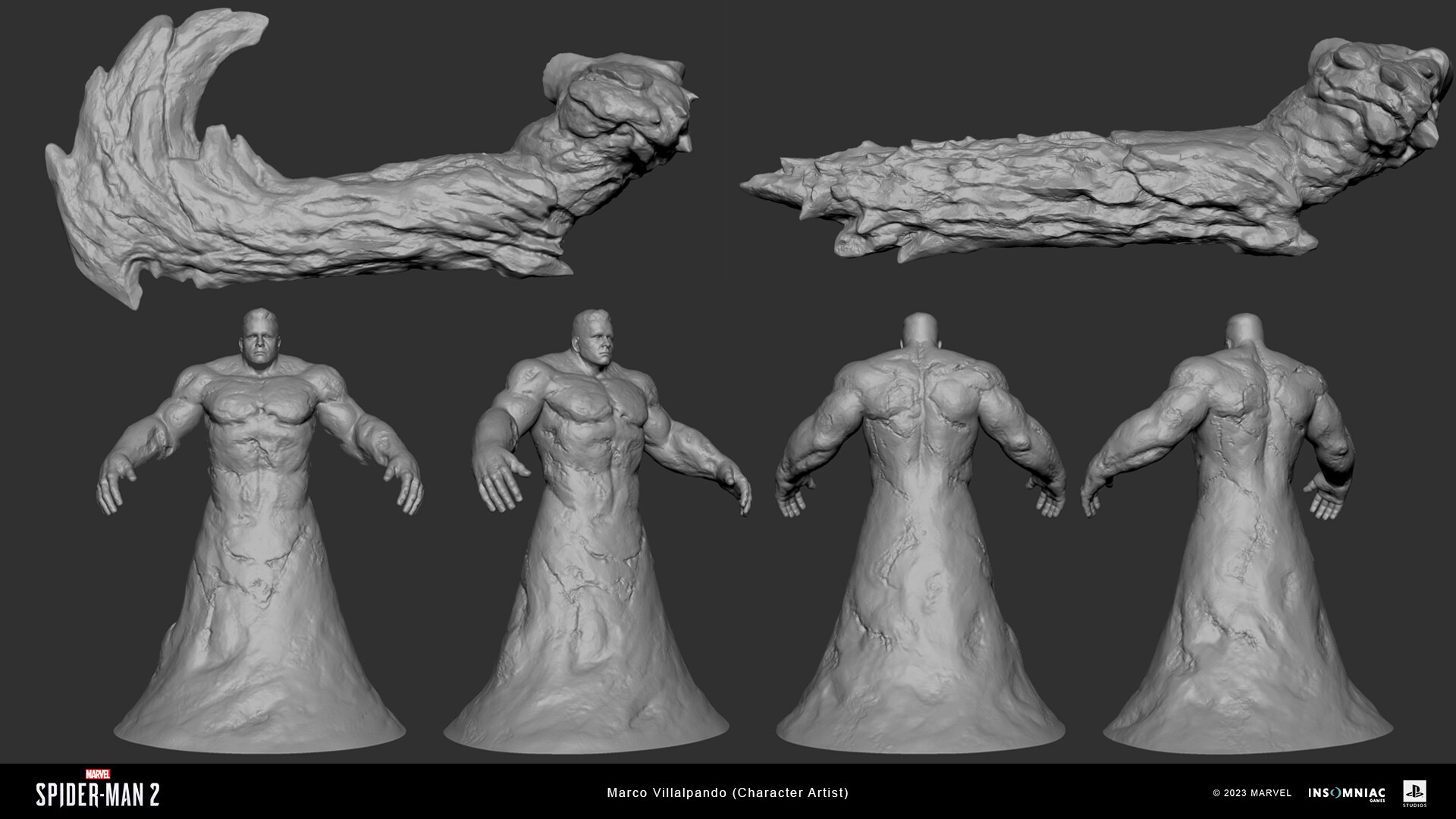 Marco Villalpando - Marvel's Spider-Man 2 - Sandman