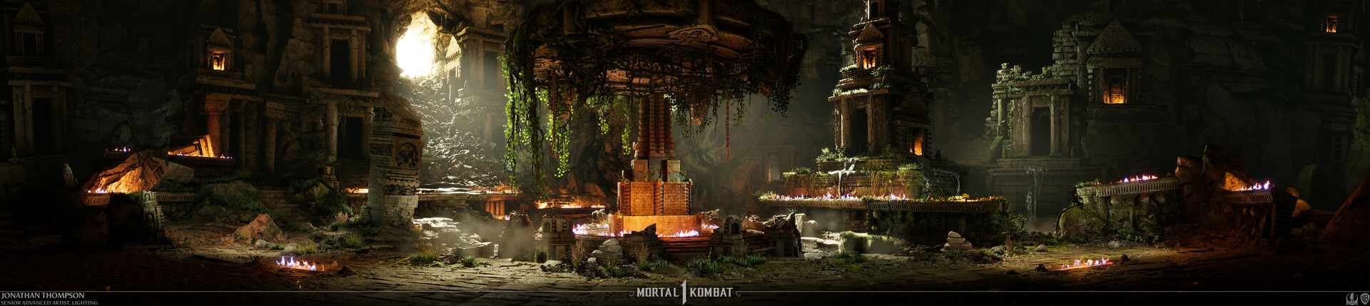 Jonathan Thompson - Mortal Kombat 1 Temple of Katara Vala Lighting
