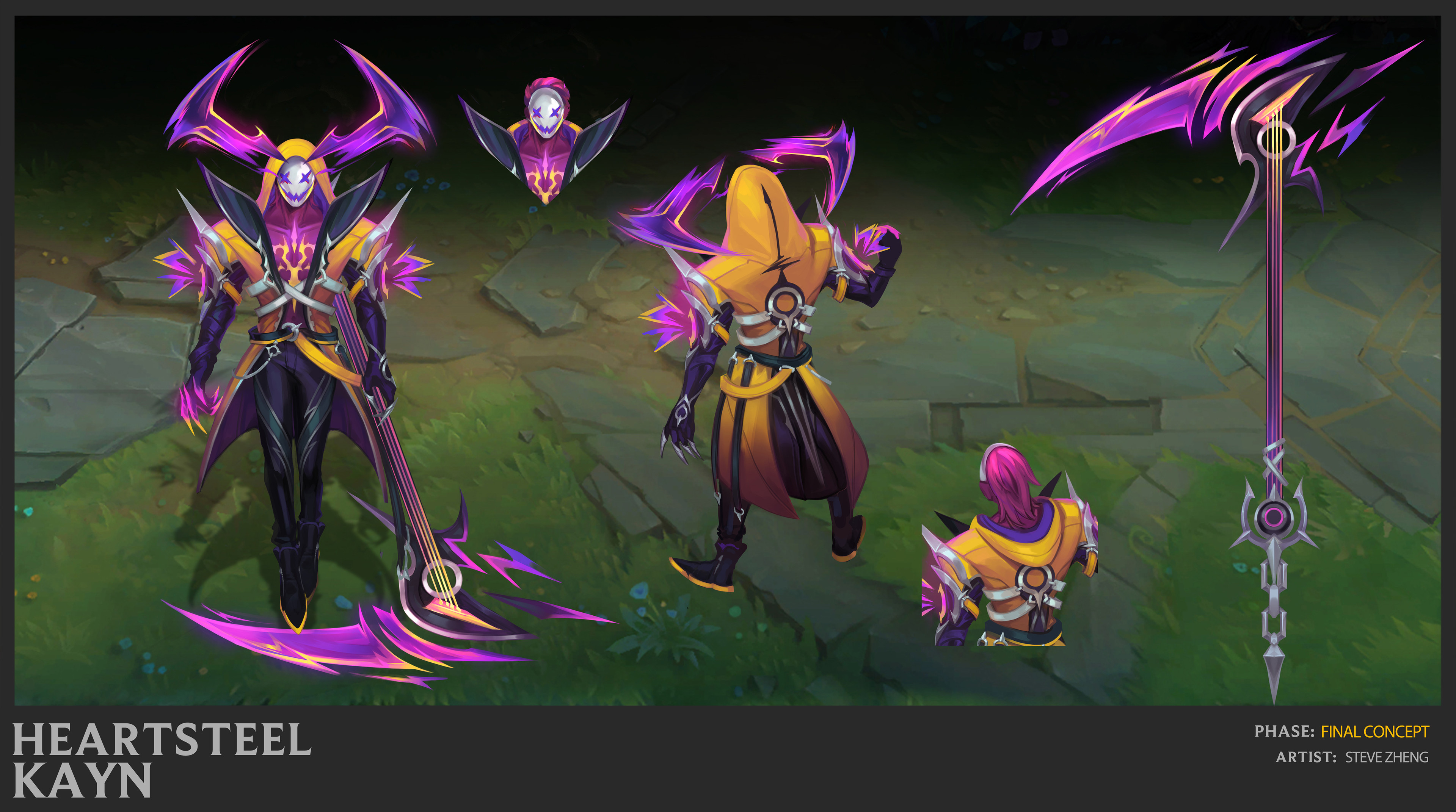 Steve Zheng - Heartsteel Kayn concept art