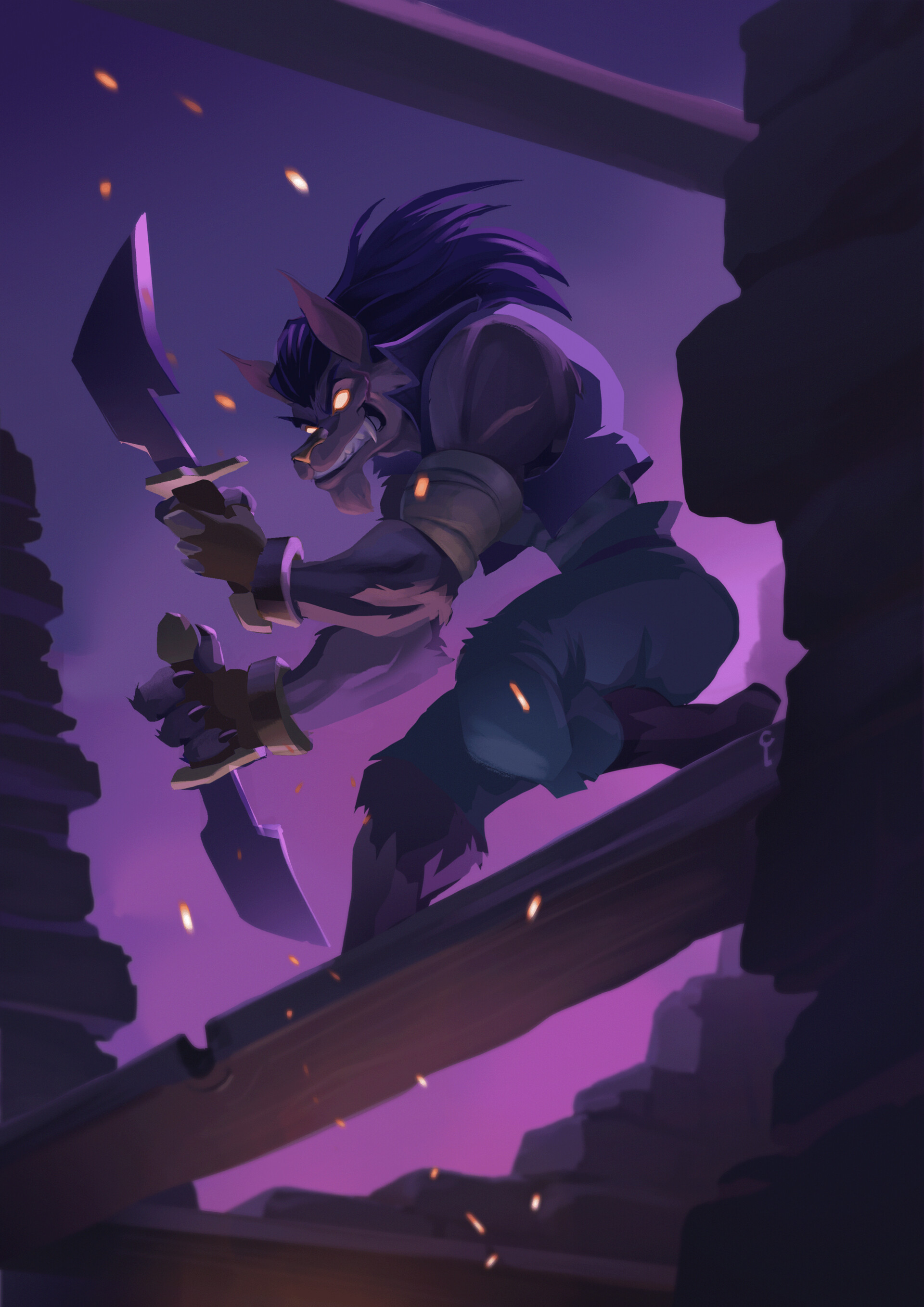 ArtStation - Lycan Ambush