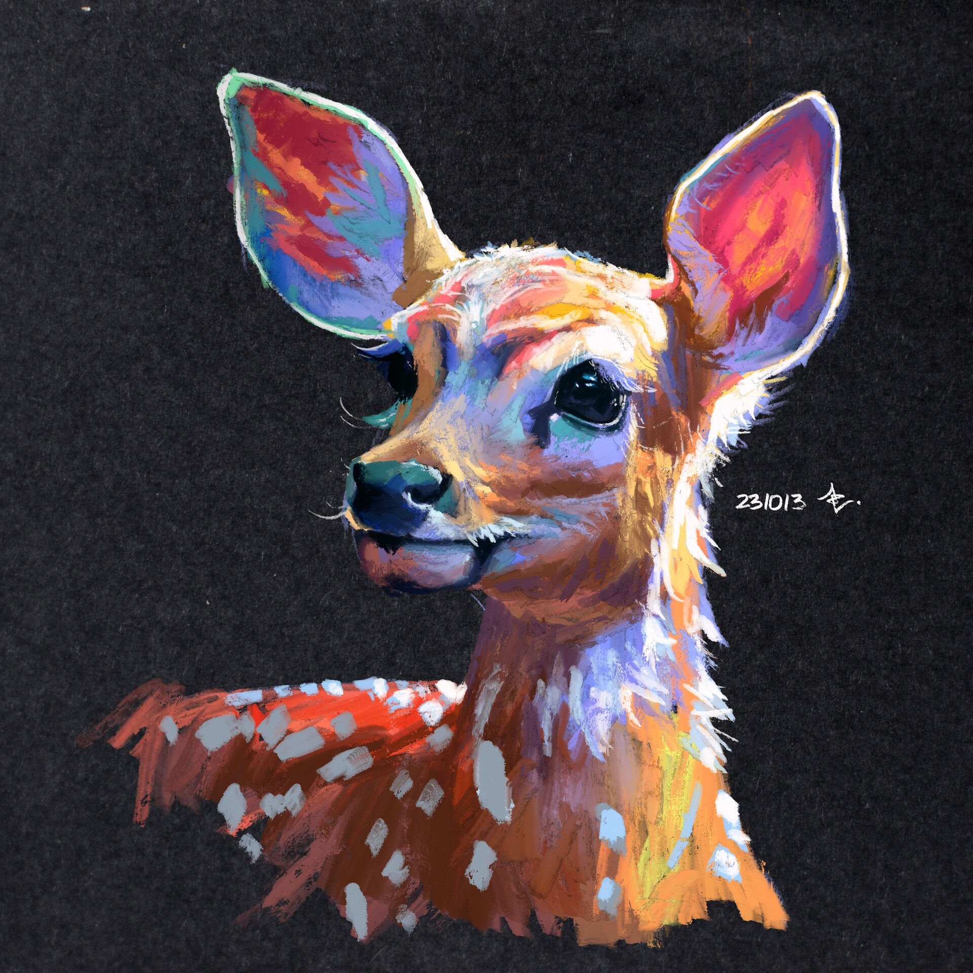 ArtStation - deer