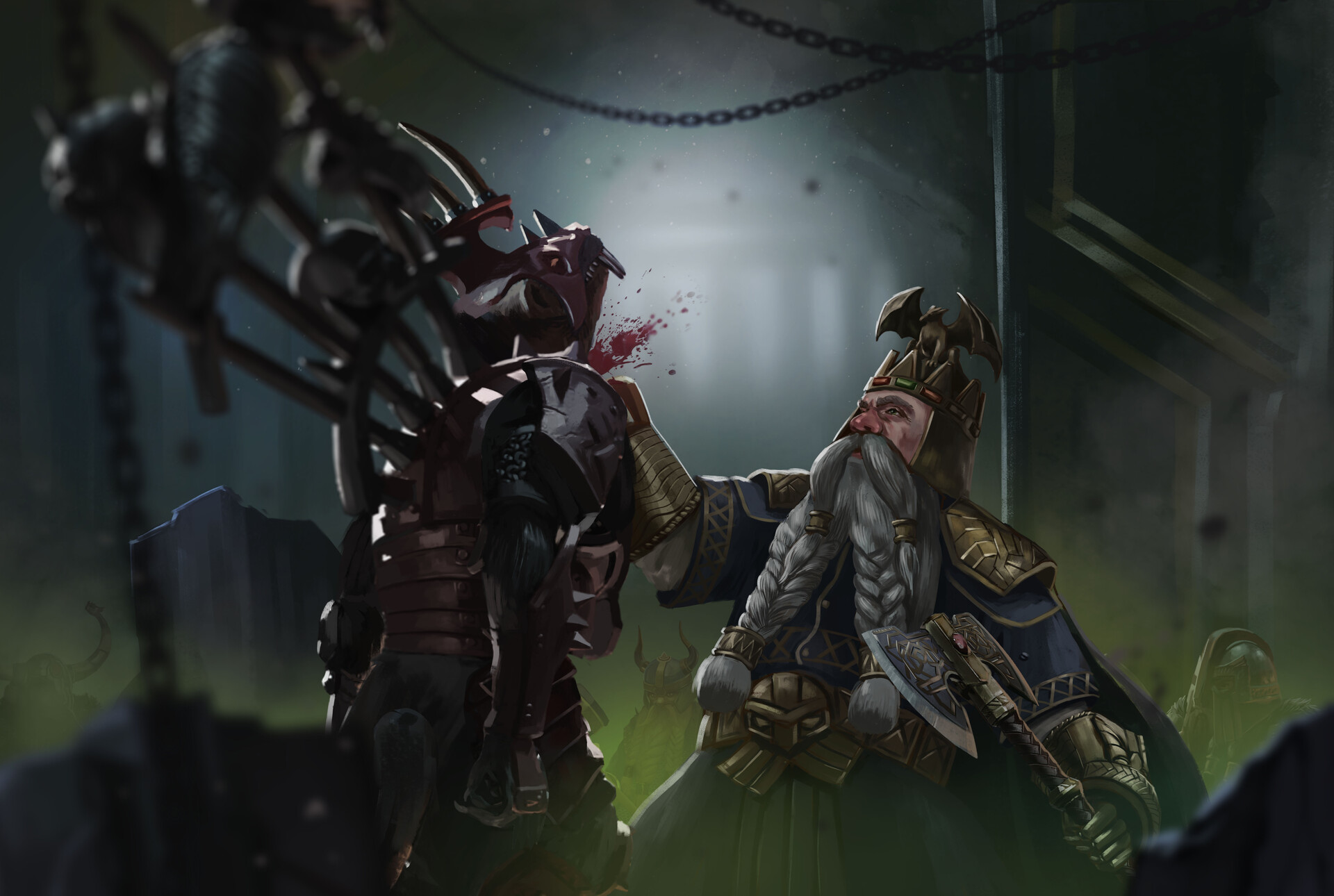 warhammer dwarves lore