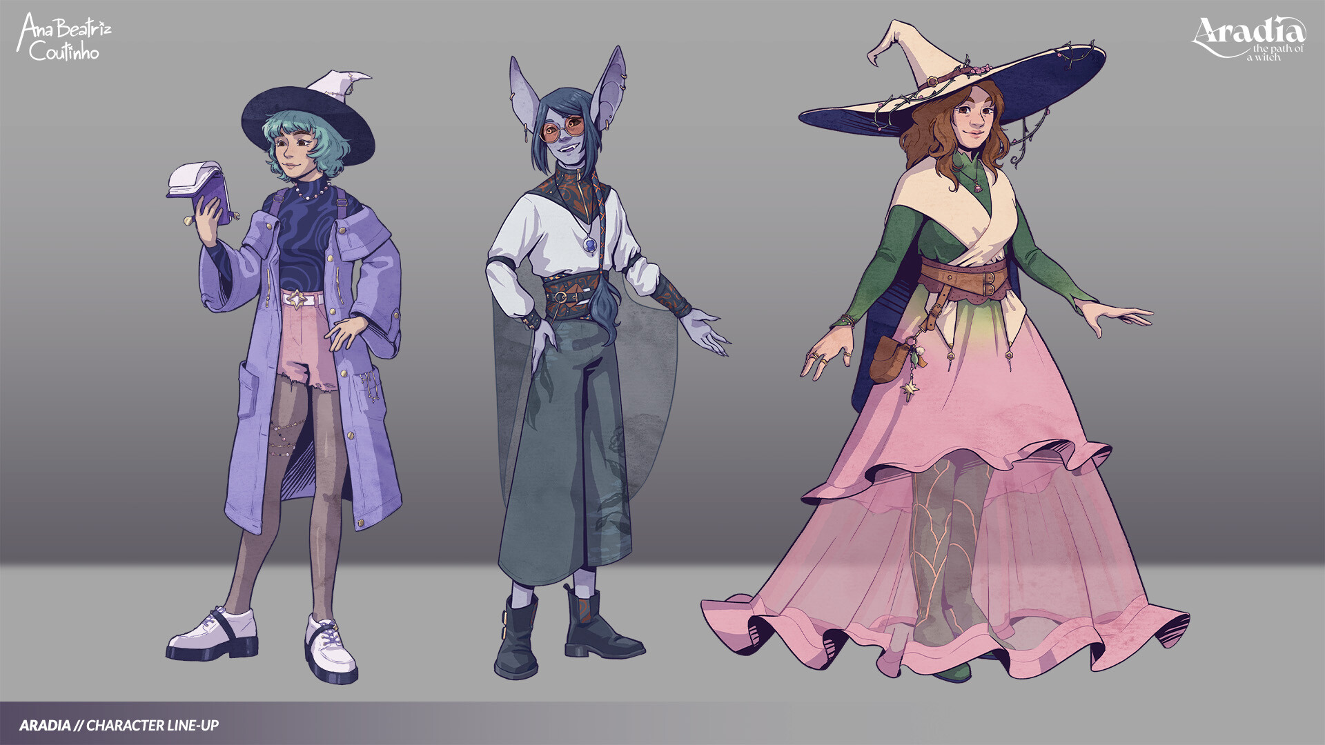 ArtStation - Aradia - Character Designs