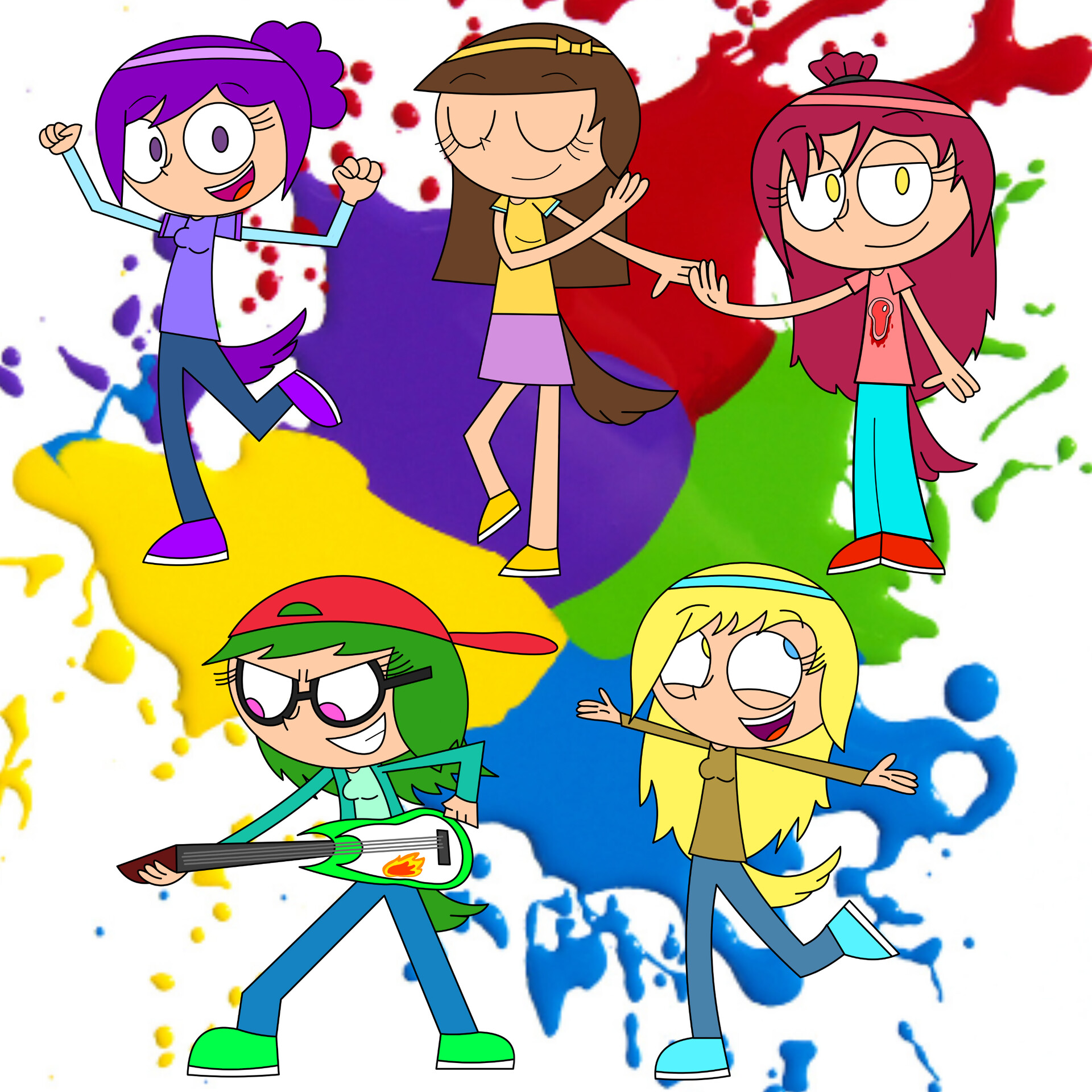 ArtStation - TGCG (Milky Way Galaxy Girls) Dance Poses