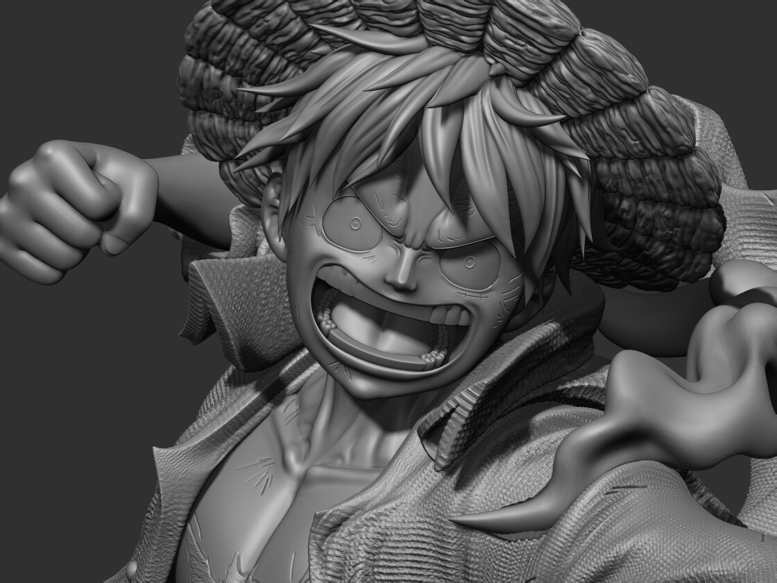 ArtStation - Luffy Ryou Diorama 3d model