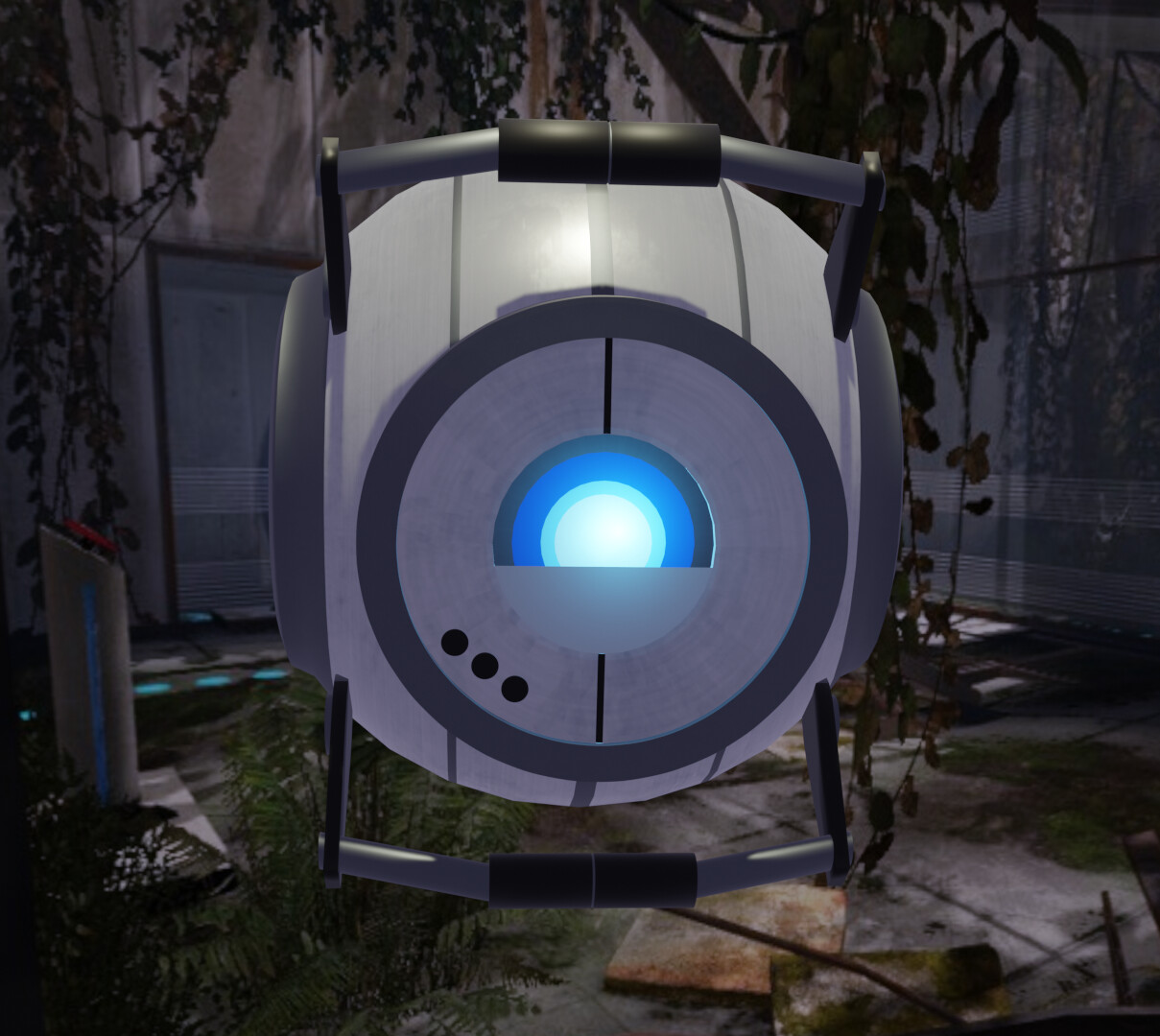 ArtStation - Portal 2 - Wheatley blender model