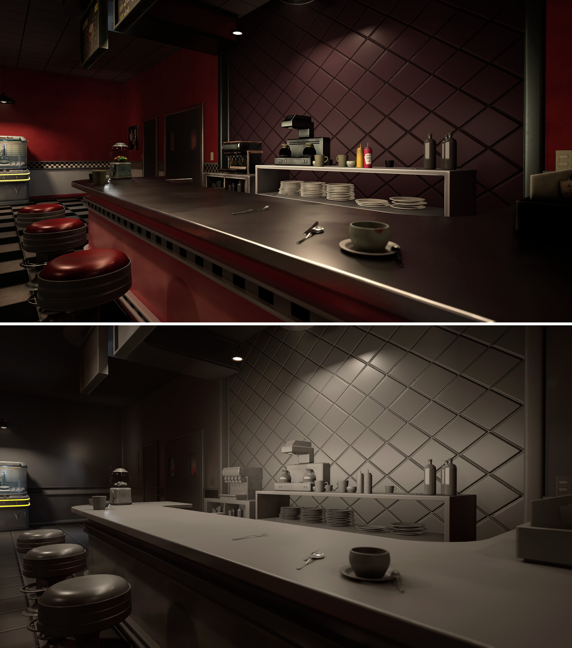 ArtStation - Alice's Diner