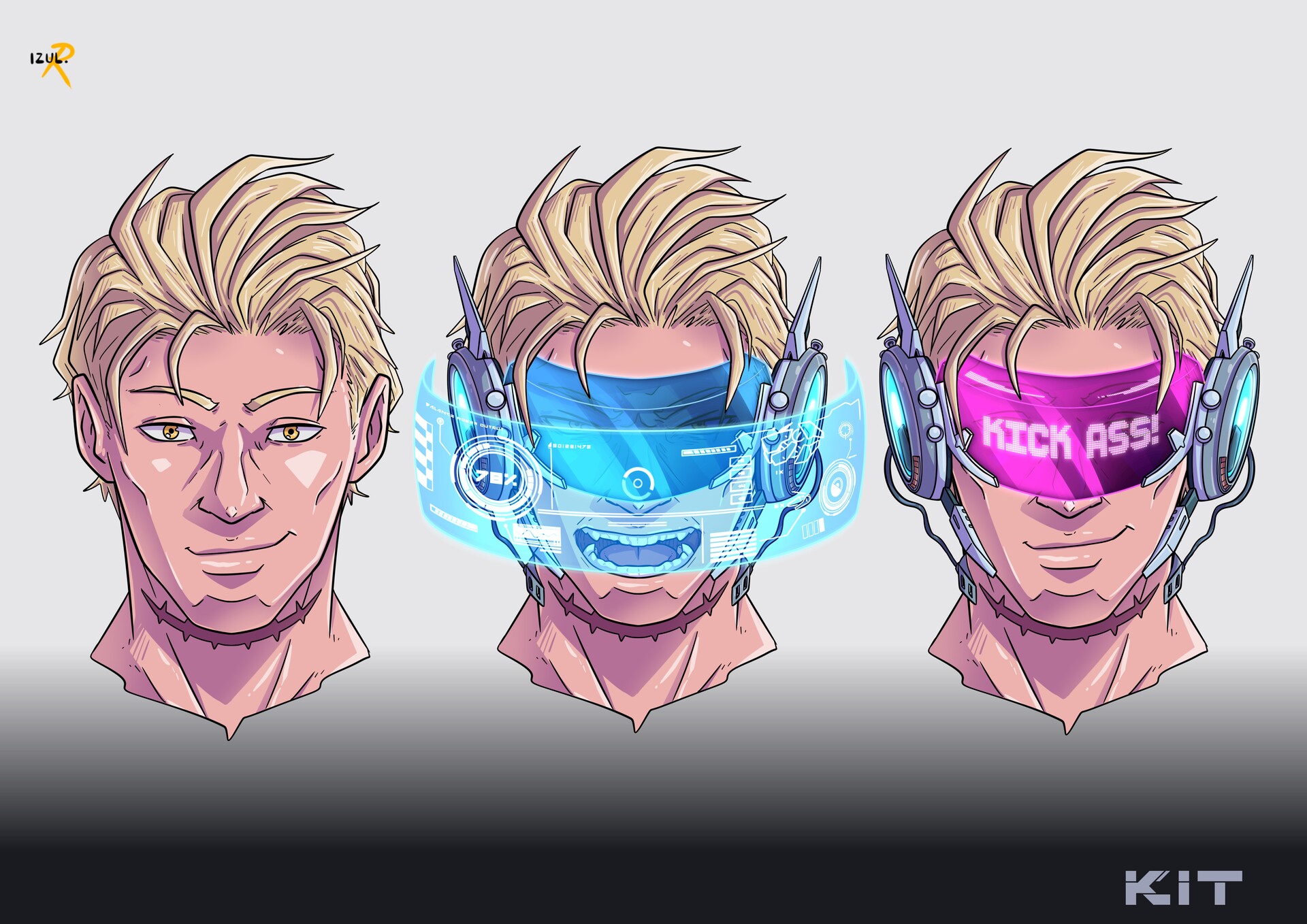 izul rahman - Outrun 2086 Characters