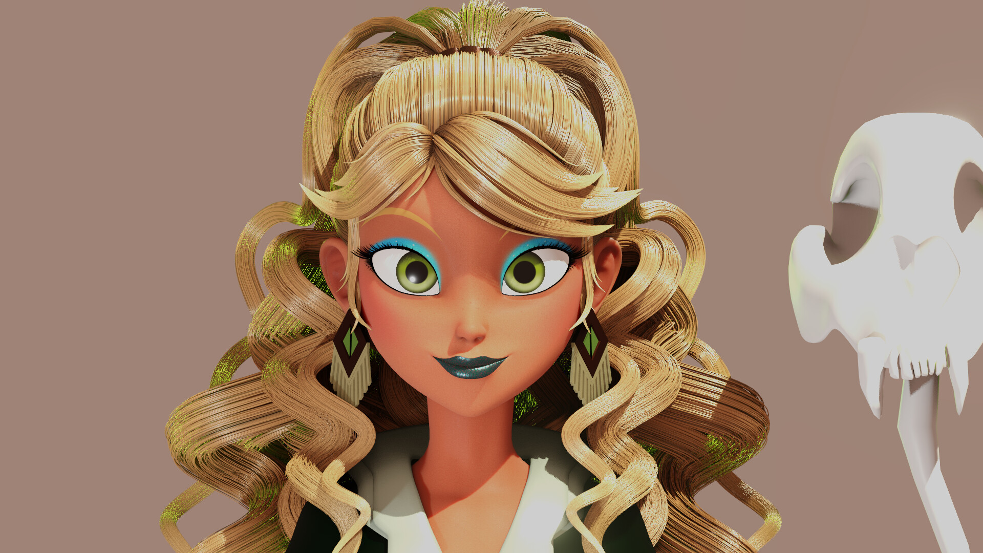 ArtStation - "Cuca" Modelo 3D Versão Blender 2.83