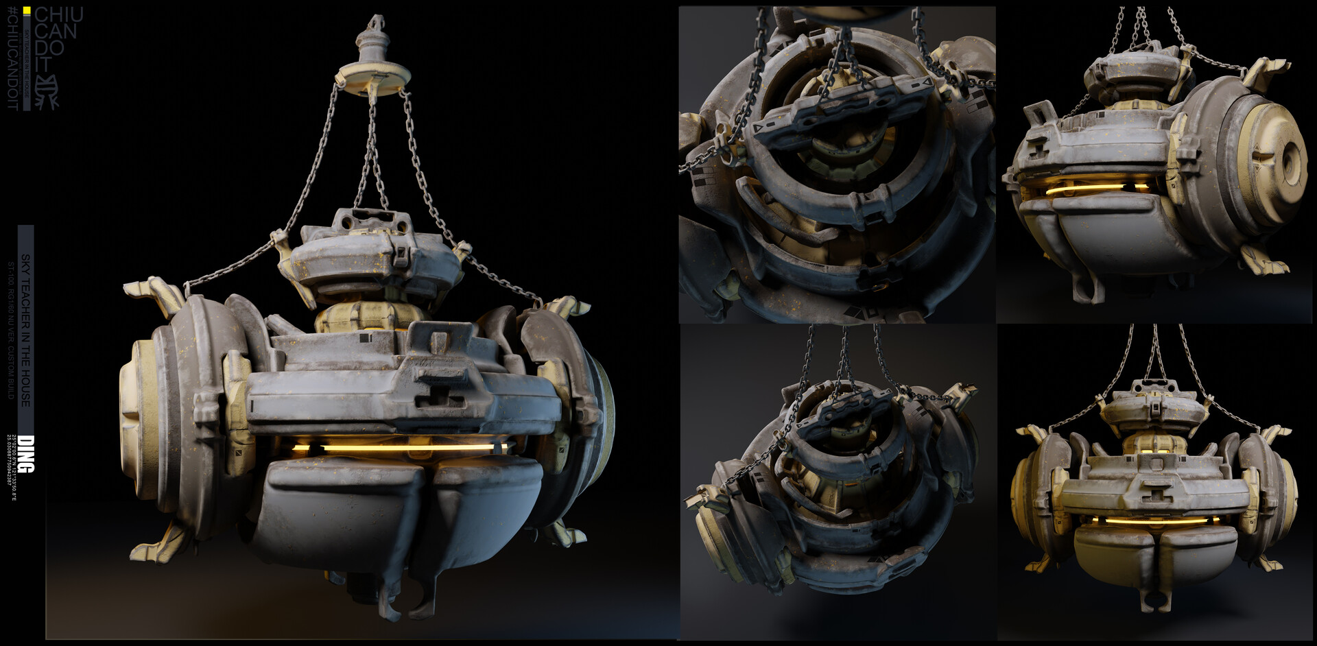 Chiu Chiu - Ding/鼎/ㄉㄧㄥˇ - props design