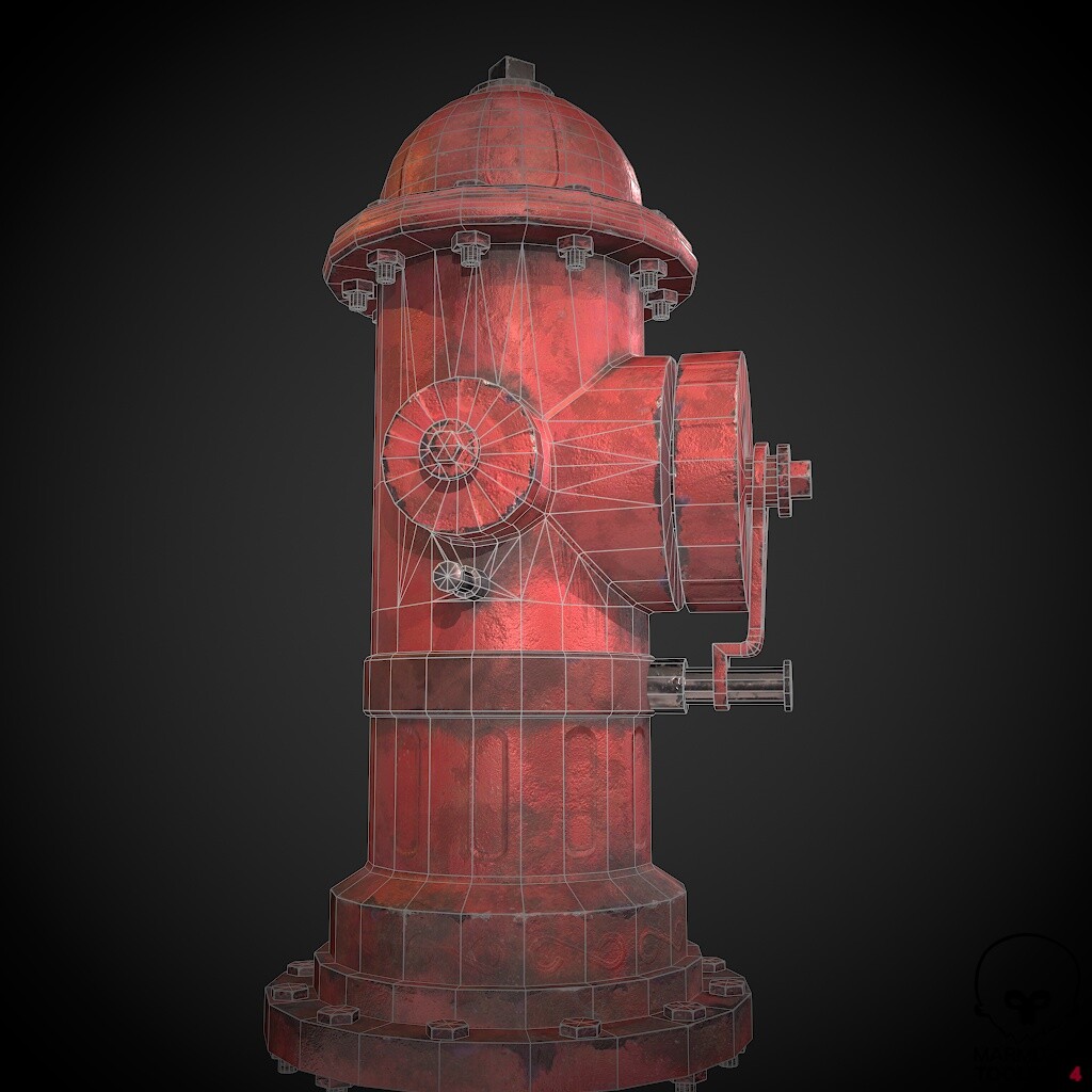 ArtStation - Fire Hydrant