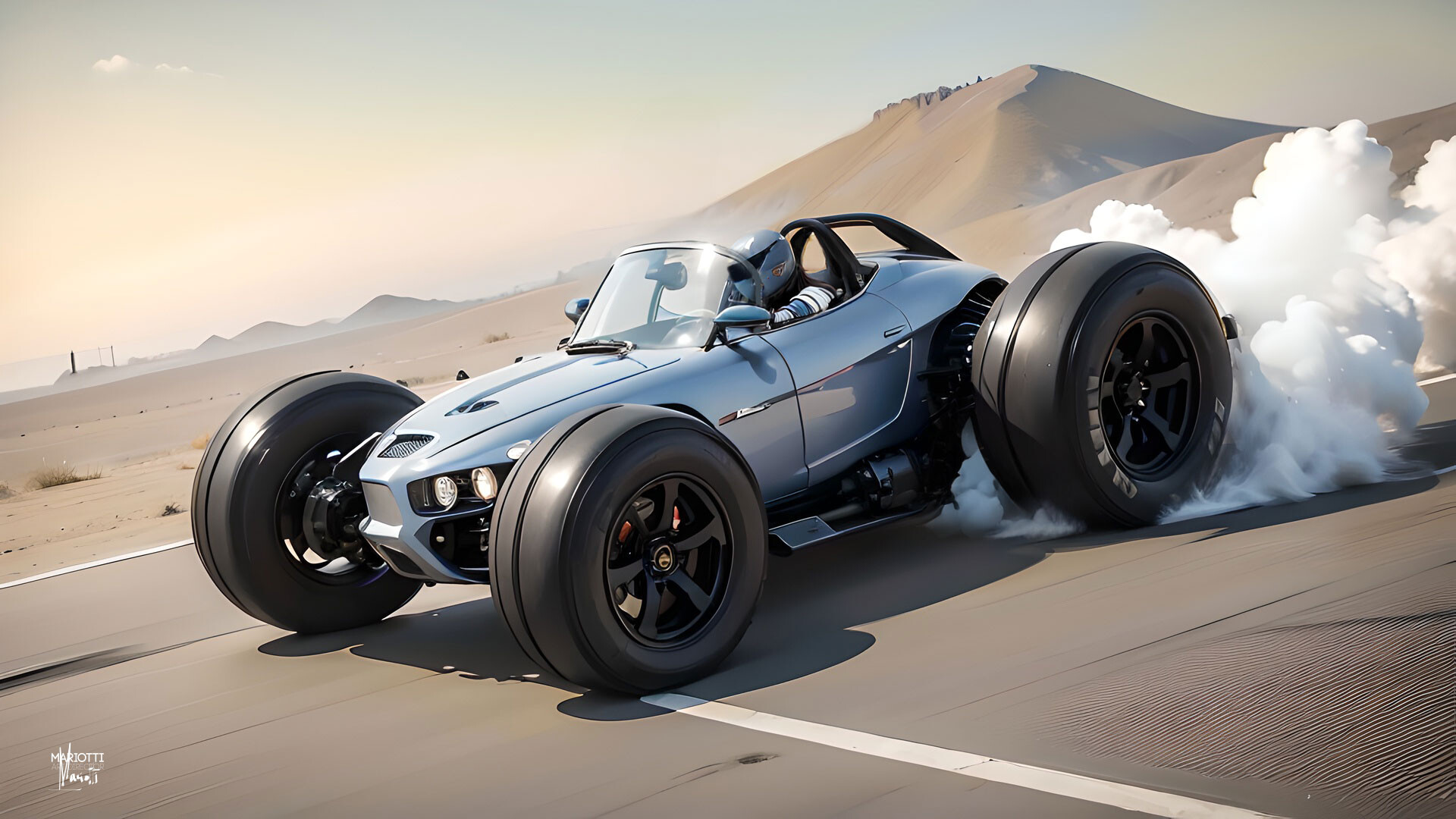 ArtStation - Hot rod concept