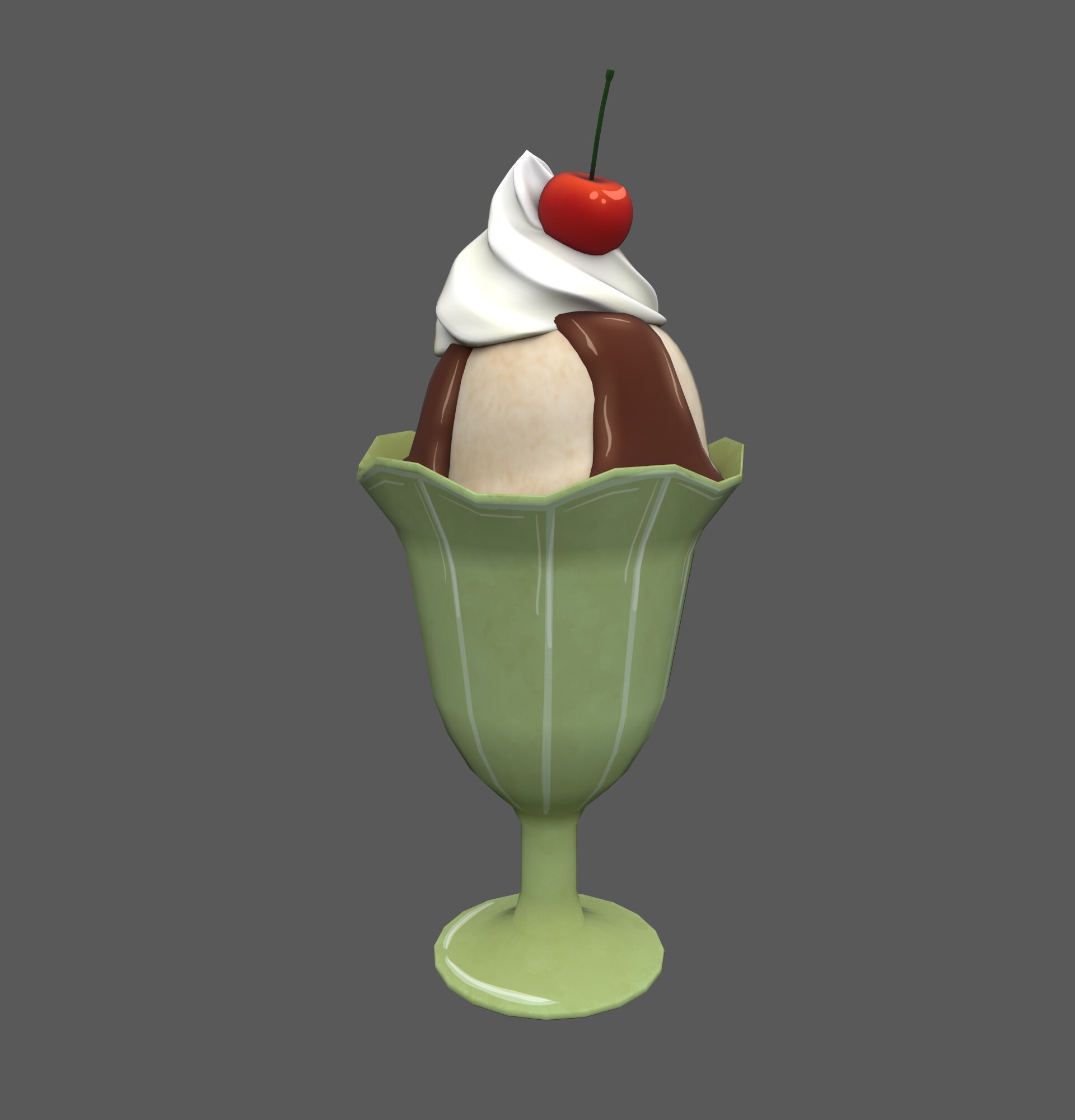 ArtStation - Ice Cream Sundae