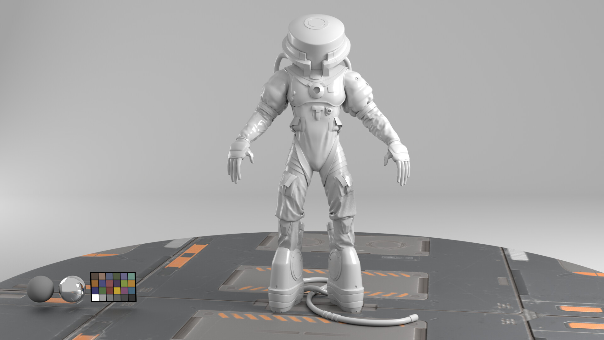 ArtStation - Spacesuit modeling