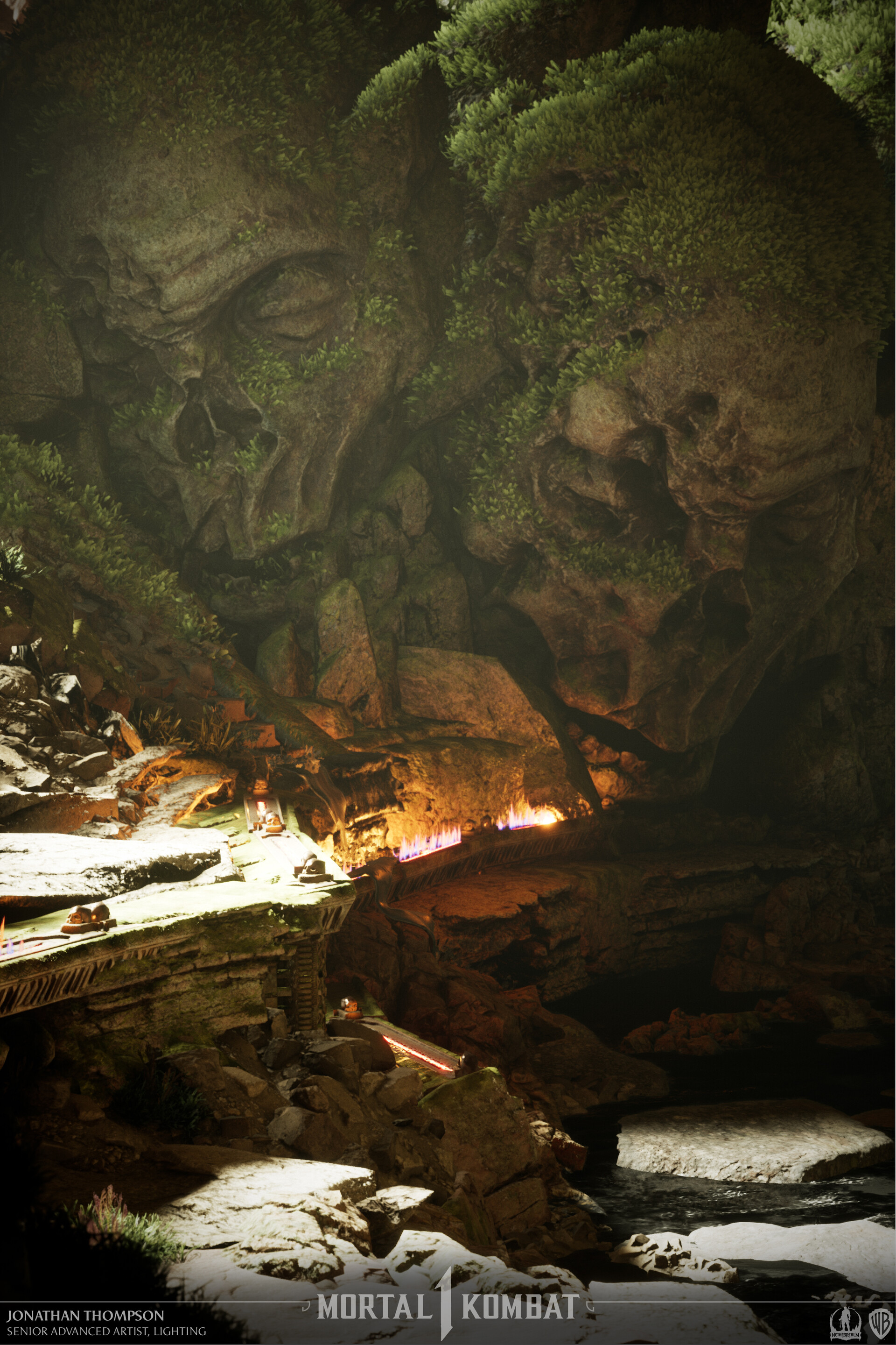 Jonathan Thompson - Mortal Kombat 1 Temple of Katara Vala Lighting
