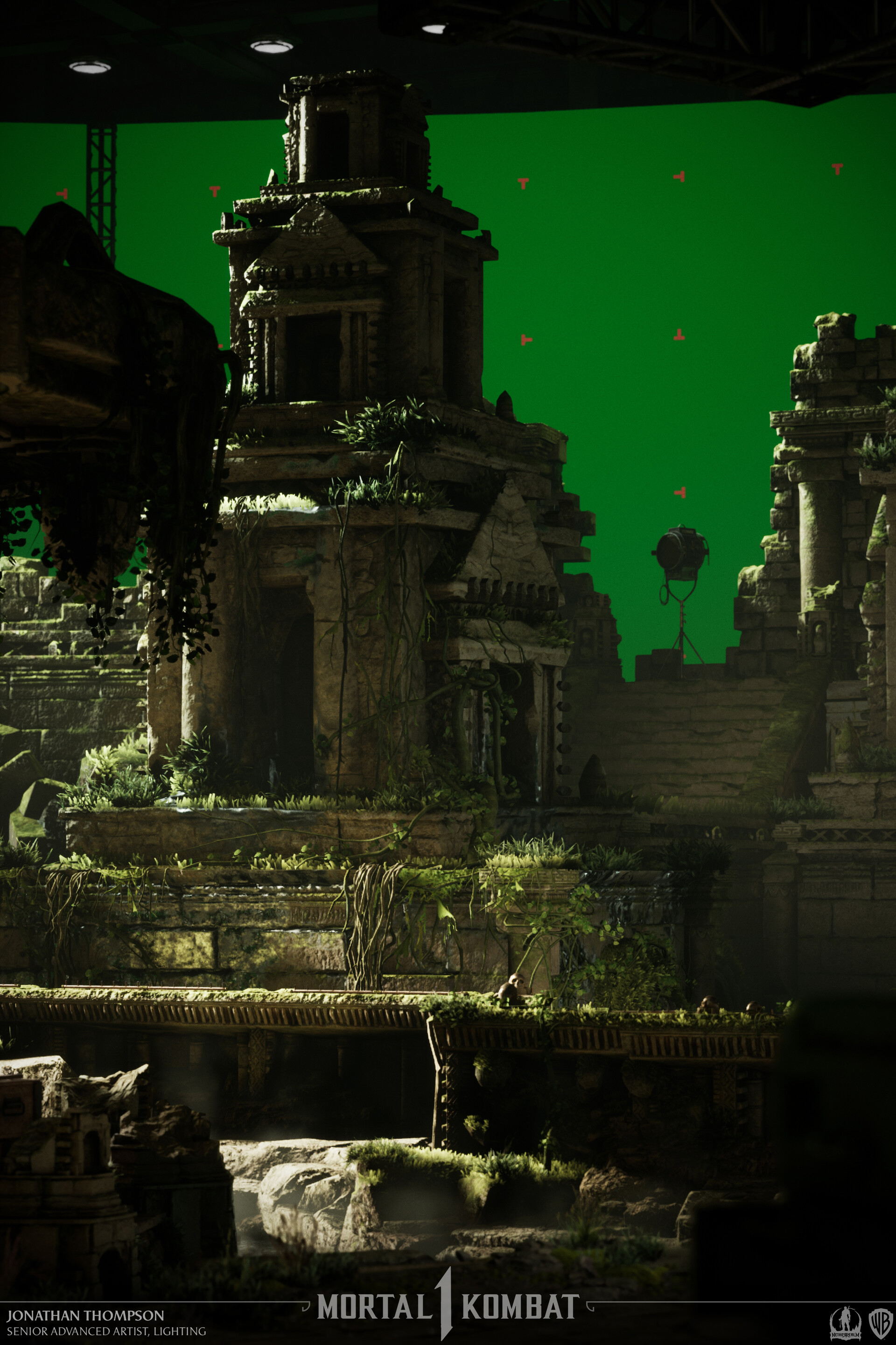 Jonathan Thompson - Mortal Kombat 1 Temple of Katara Vala Lighting