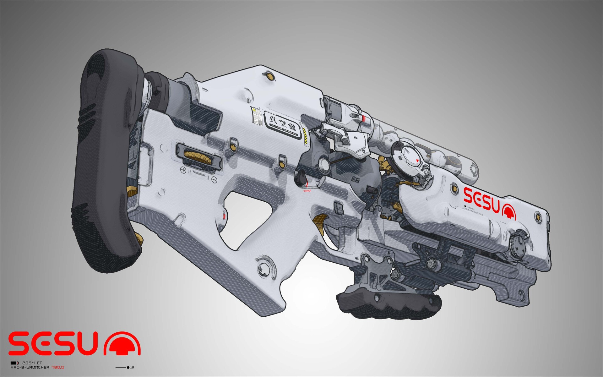 i H i - vacuum bubbles launcher