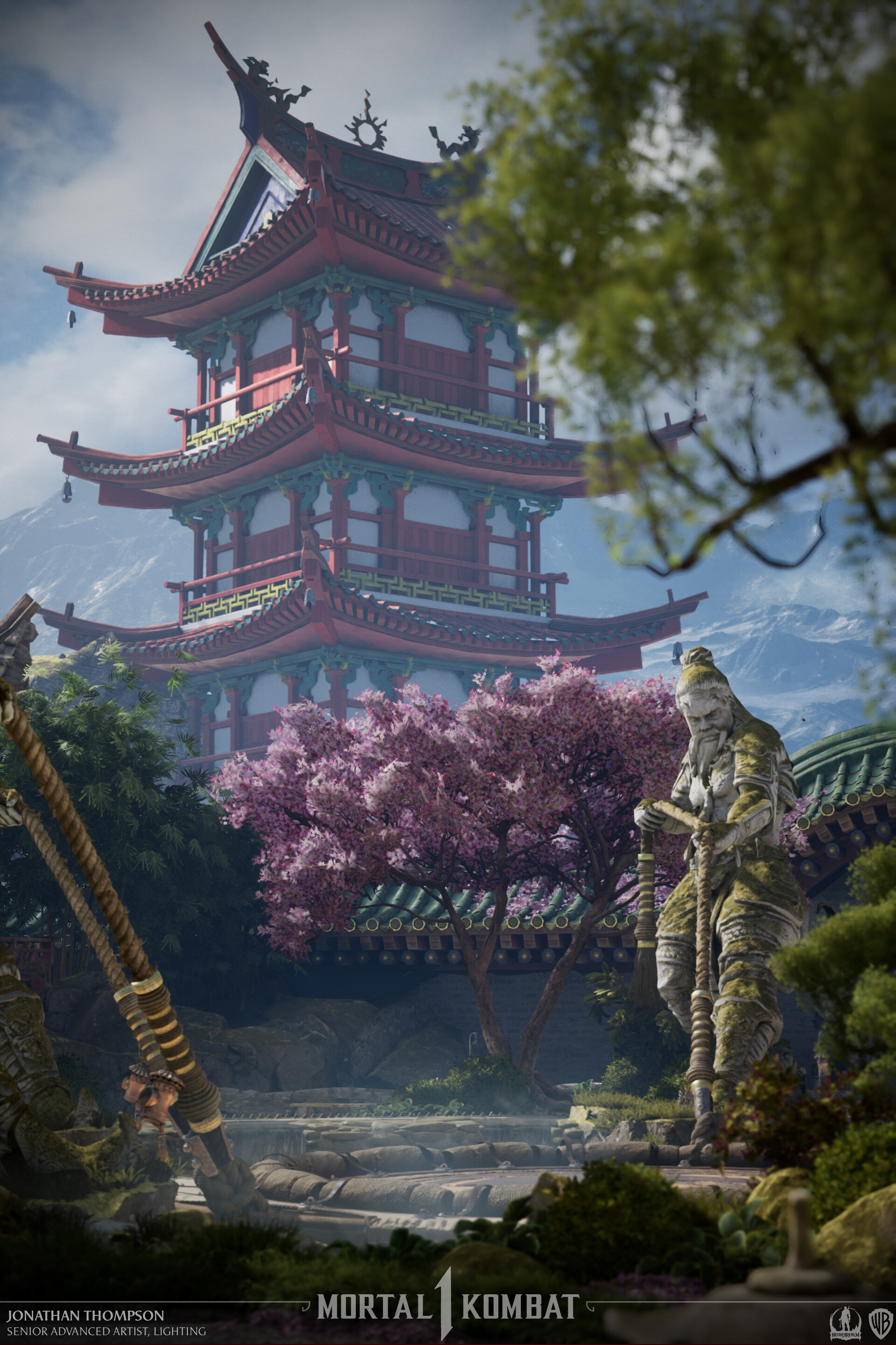 Jonathan Thompson - Mortal Kombat 1 Wu Shi Academy Lighting