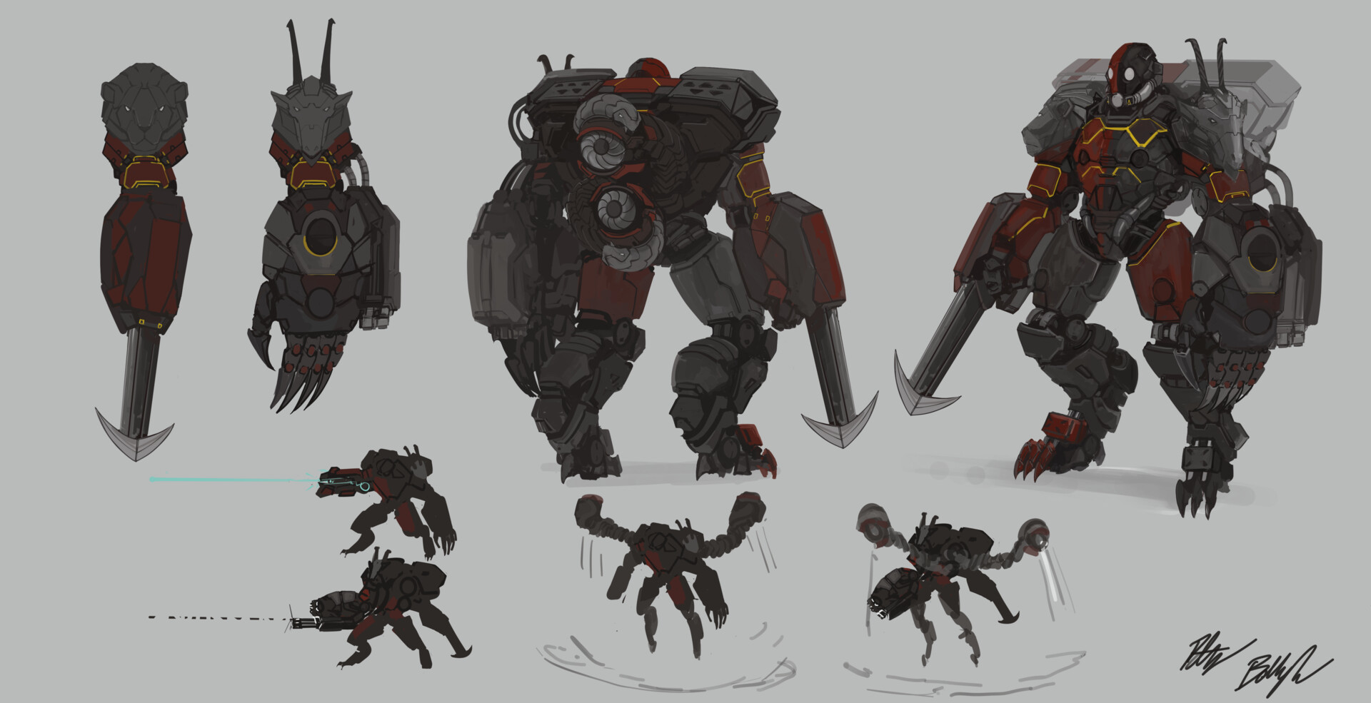 ArtStation - Chimera Armor concept