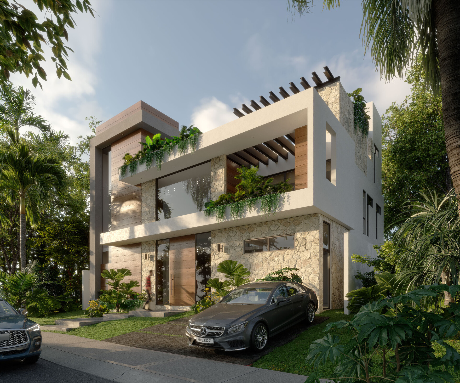 ArtStation - MV House designed by Arq. Carlos Arturo Espinosa